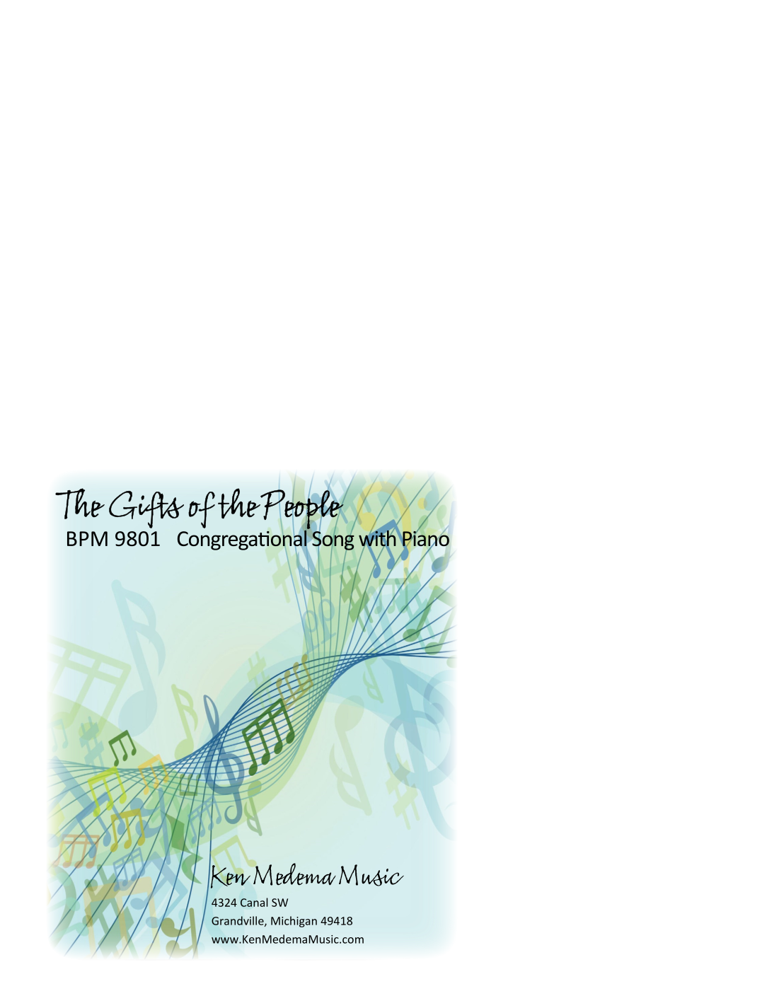The Gifts of the People by Ken Medema Sheet Music for Piano & Vocal at ...
