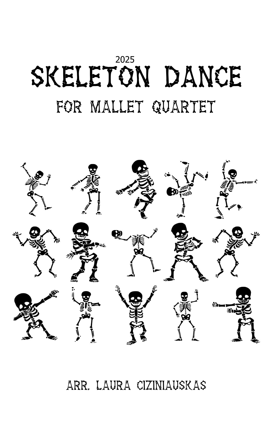 Skeleton Dance – Easy & Fun Halloween Mallet Quartet | Spooky Beginner ...