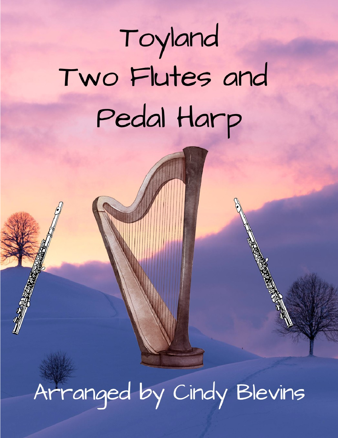 Toyland, for Two Flutes and Pedal Harp (arr. Cindy Blevins) by Victor ...