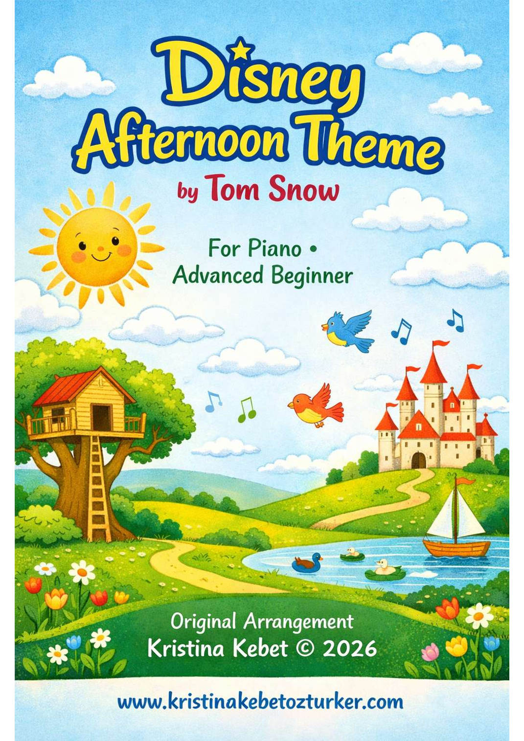 Disney Afternoon Theme (arr. Kristina Kebet por Dean Pitchford ...