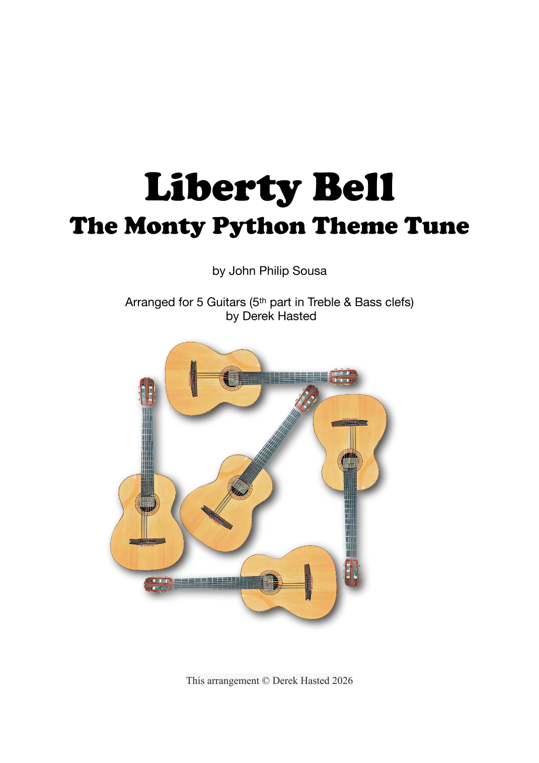 Liberty Bell March (Monty Python theme tune) (arr. Derek Hasted by John ...