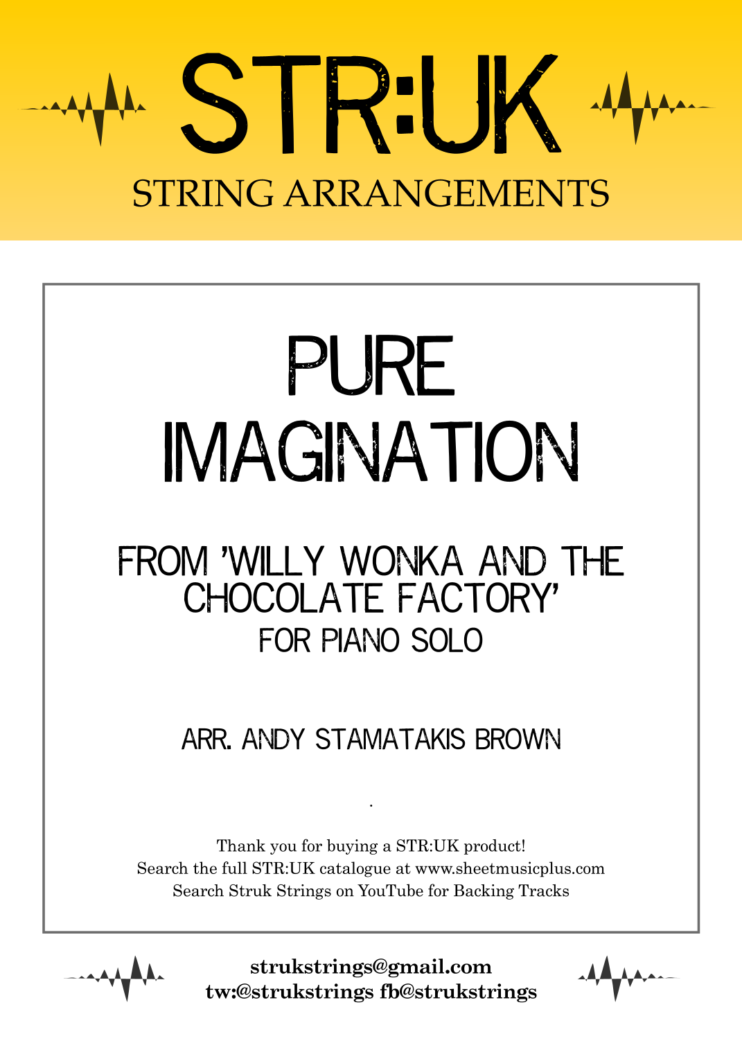 Pure Imagination (arr. Andrew Stamatakis Brown) by Timothée Chalamet ...