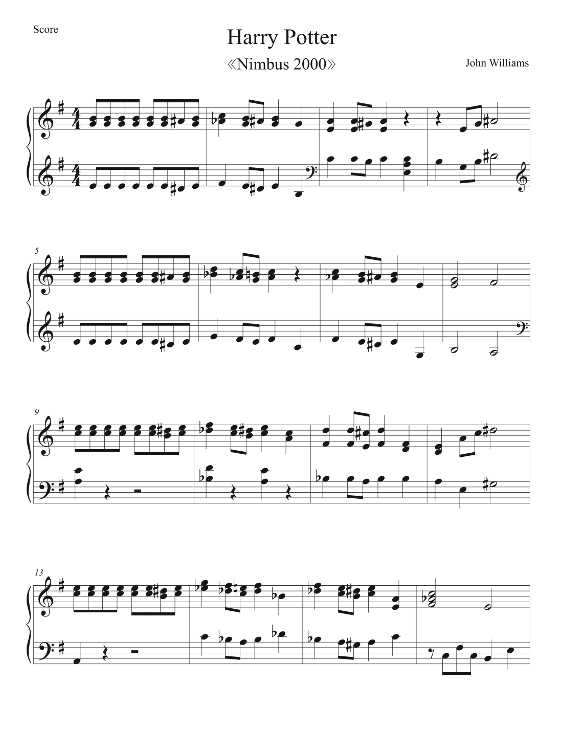 Harry Potter And The Prisoner Of Azkaban (arr. Cathy Pate) Sheet Music ...