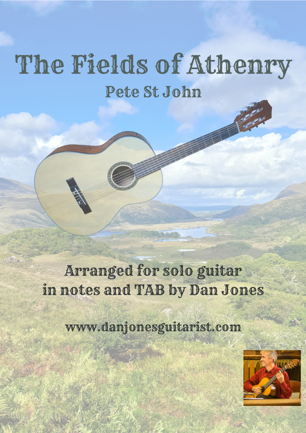 The Fields Of Athenry by Pete St. John Sheet Music for Solo Guitar at ...