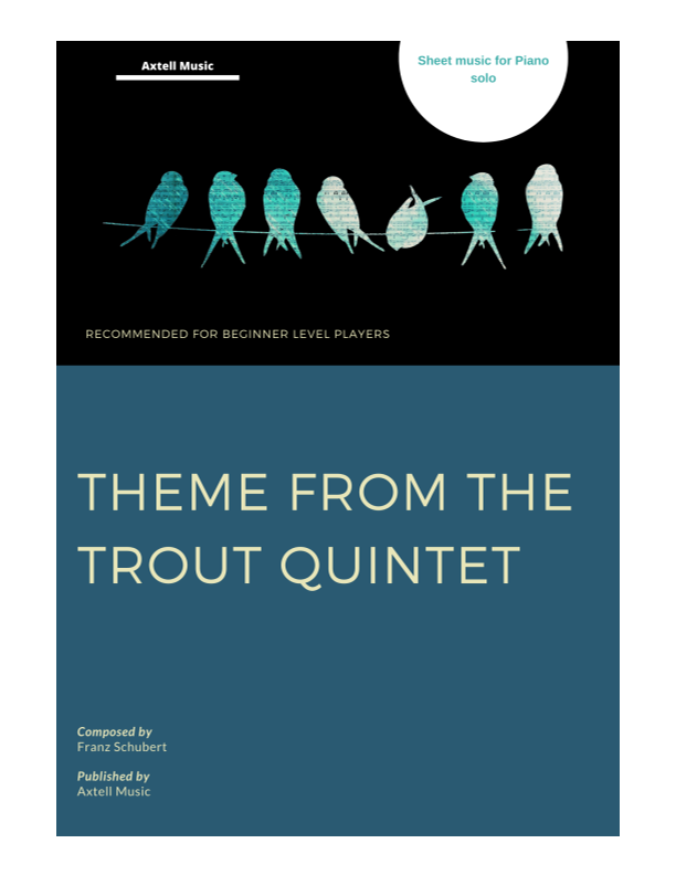 Theme from the Trout Quintet (arr. AXTELL MUSIC) por Franz Schubert ...