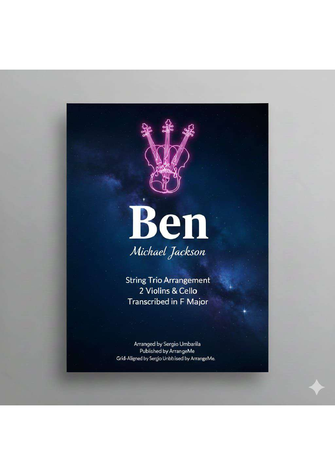 Ben (arr. Sergio Umbarila) par Michael Jackson Partitions pour Ensemble ...