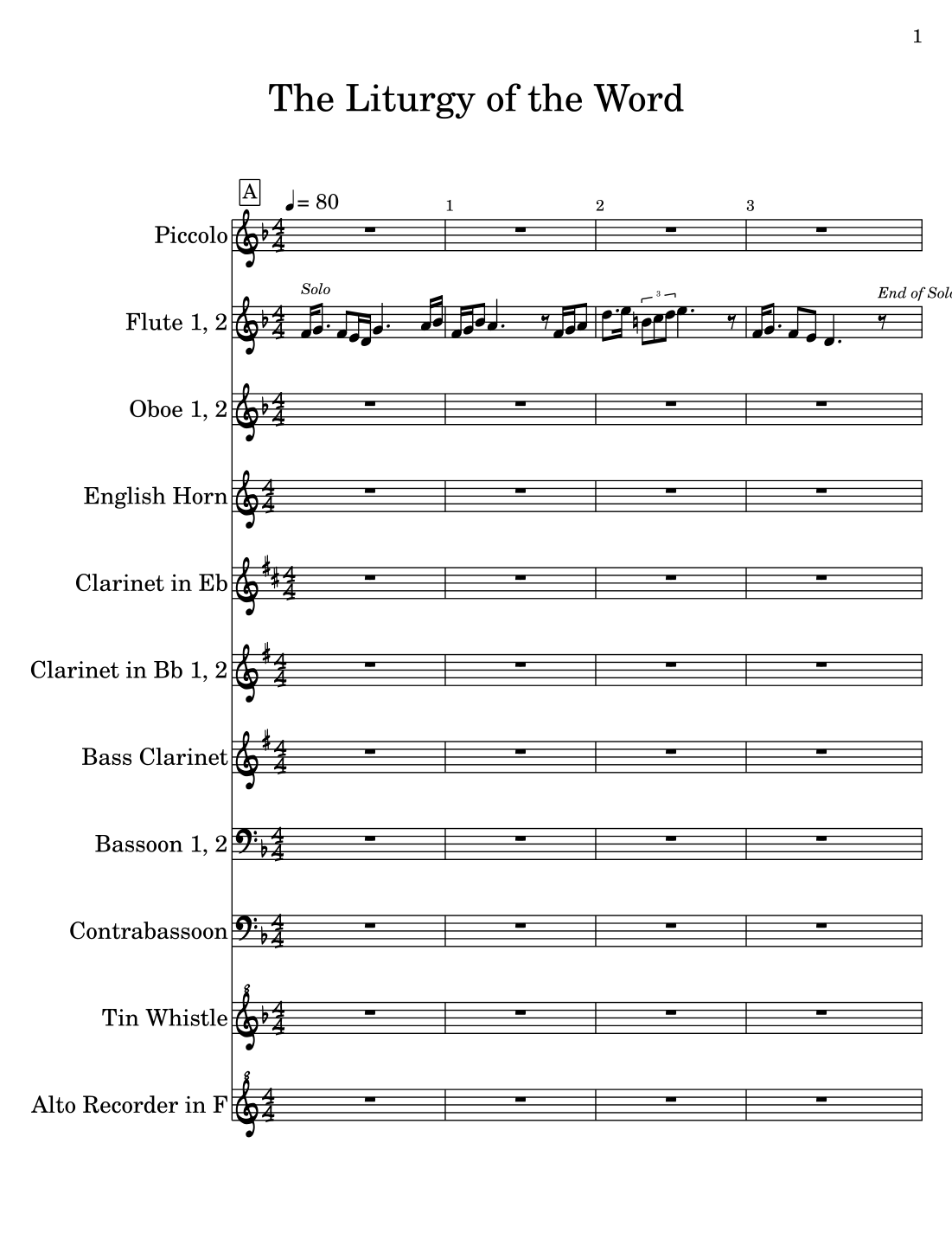 Mass symphony-Full orchestra-Mvt. 2: The Liturgy of the Word by Jaden ...