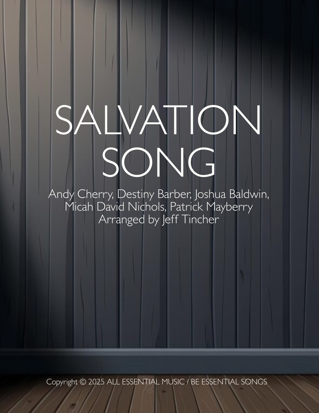 Salvation Song (arr. Jeff Tincher) by Josh Baldwin Sheet Music for ...