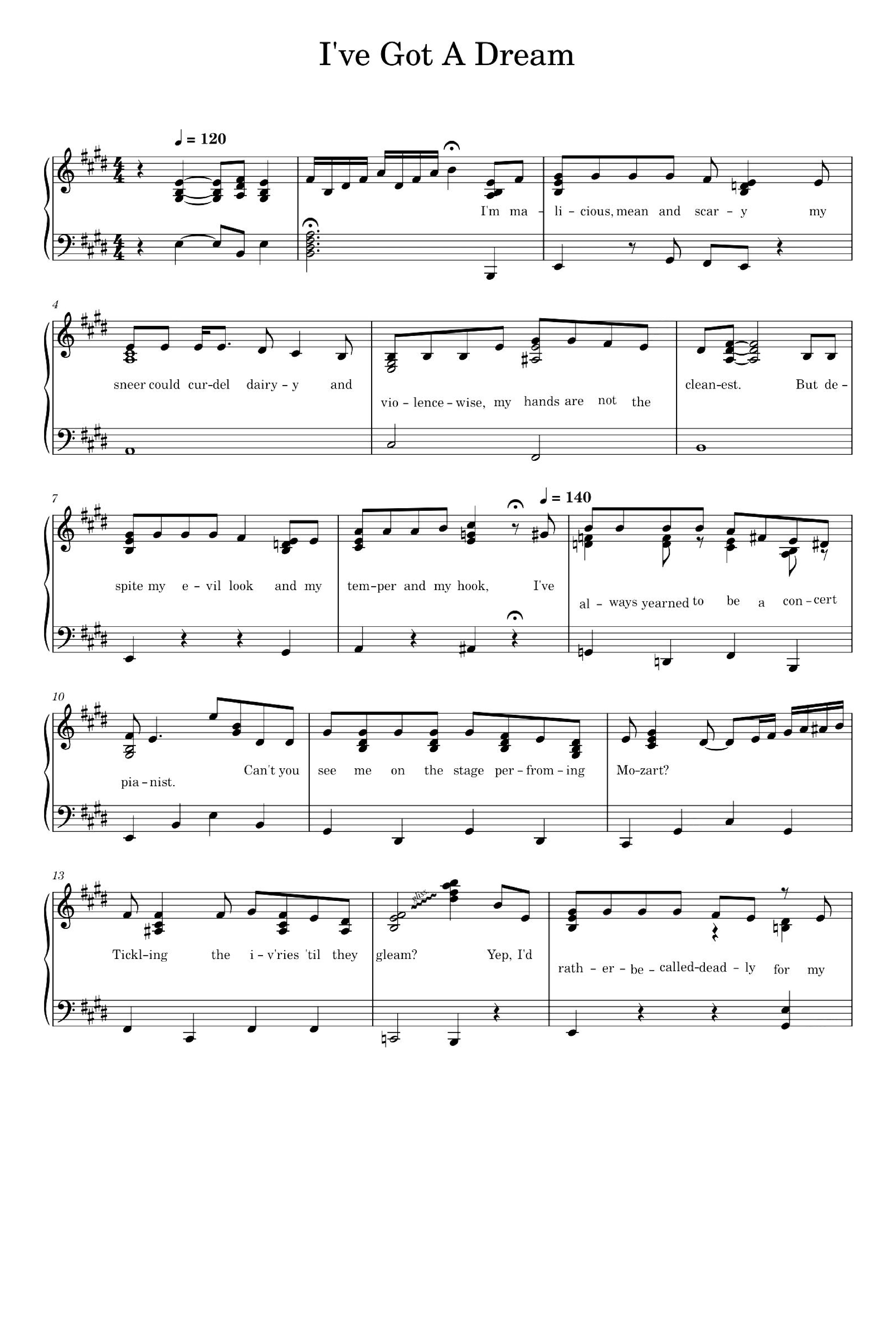 I've Got A Dream (arr. Mandy Moore/Brad Garrett/Tangled Ensemble ...