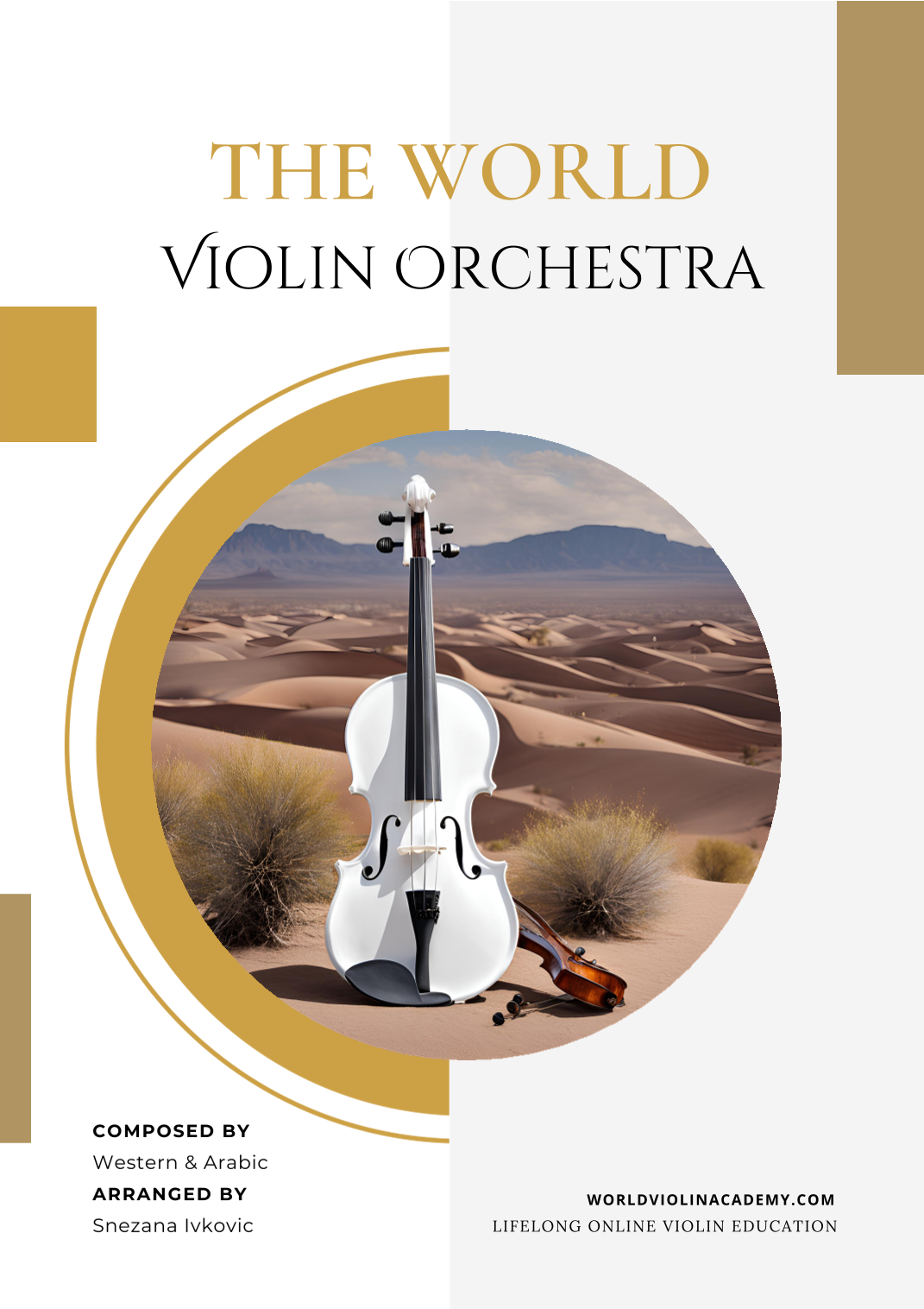 World Violin Orchestra – Eight Timeless Pieces for Violin (arr. Snezana ...