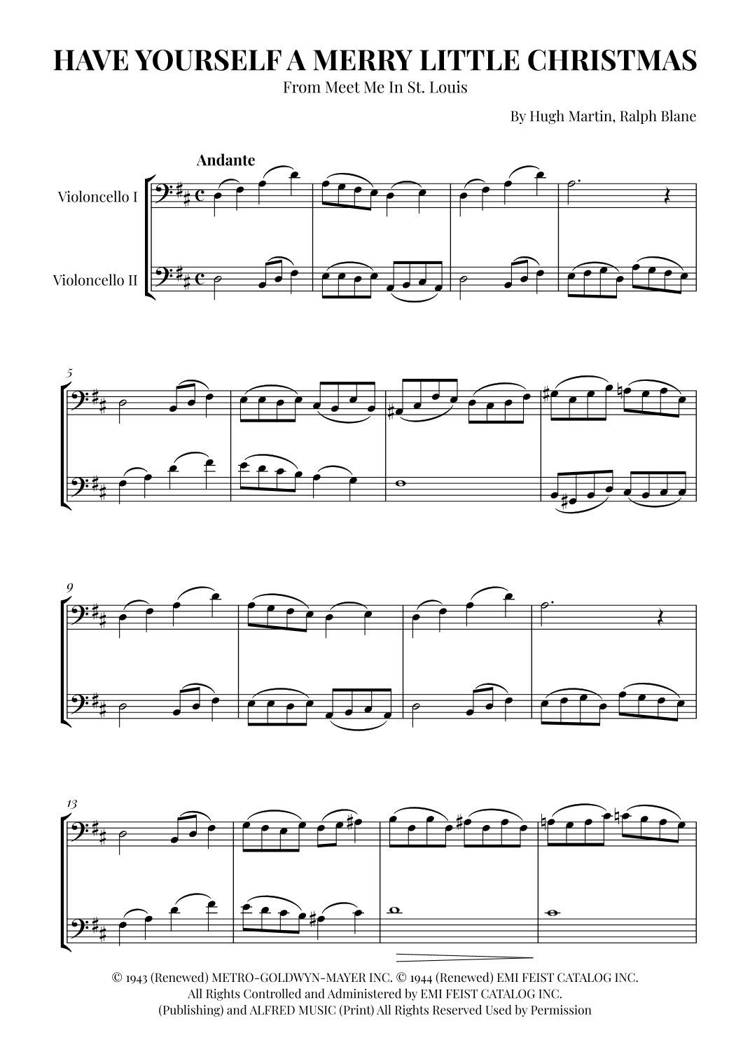 Have Yourself A Merry Little Christmas (arr. Leonardo Mioto Rebouças ...