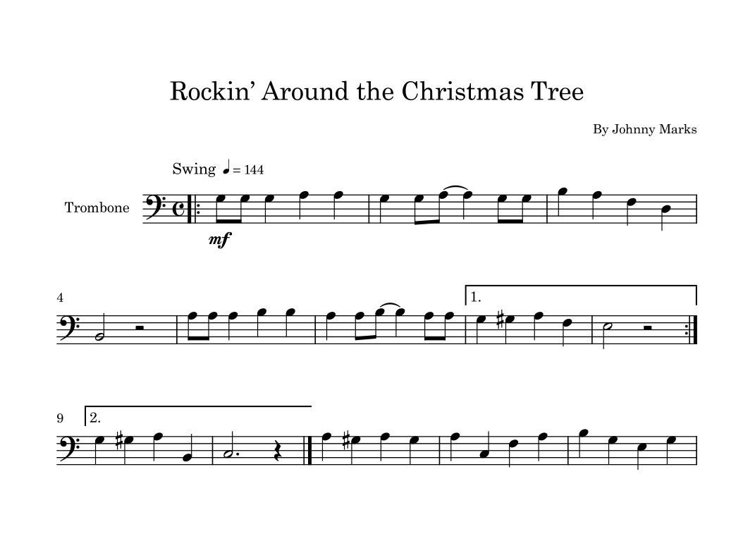 Rockin' Around The Christmas Tree (arr. Glauco Fernandes) by Brenda Lee ...