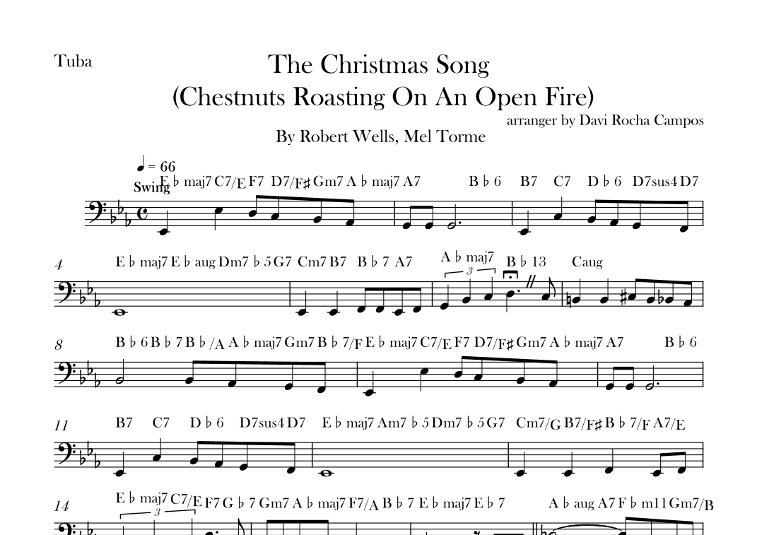 The Christmas Song (Chestnuts Roasting On An Open Fire) (arr. Davi ...