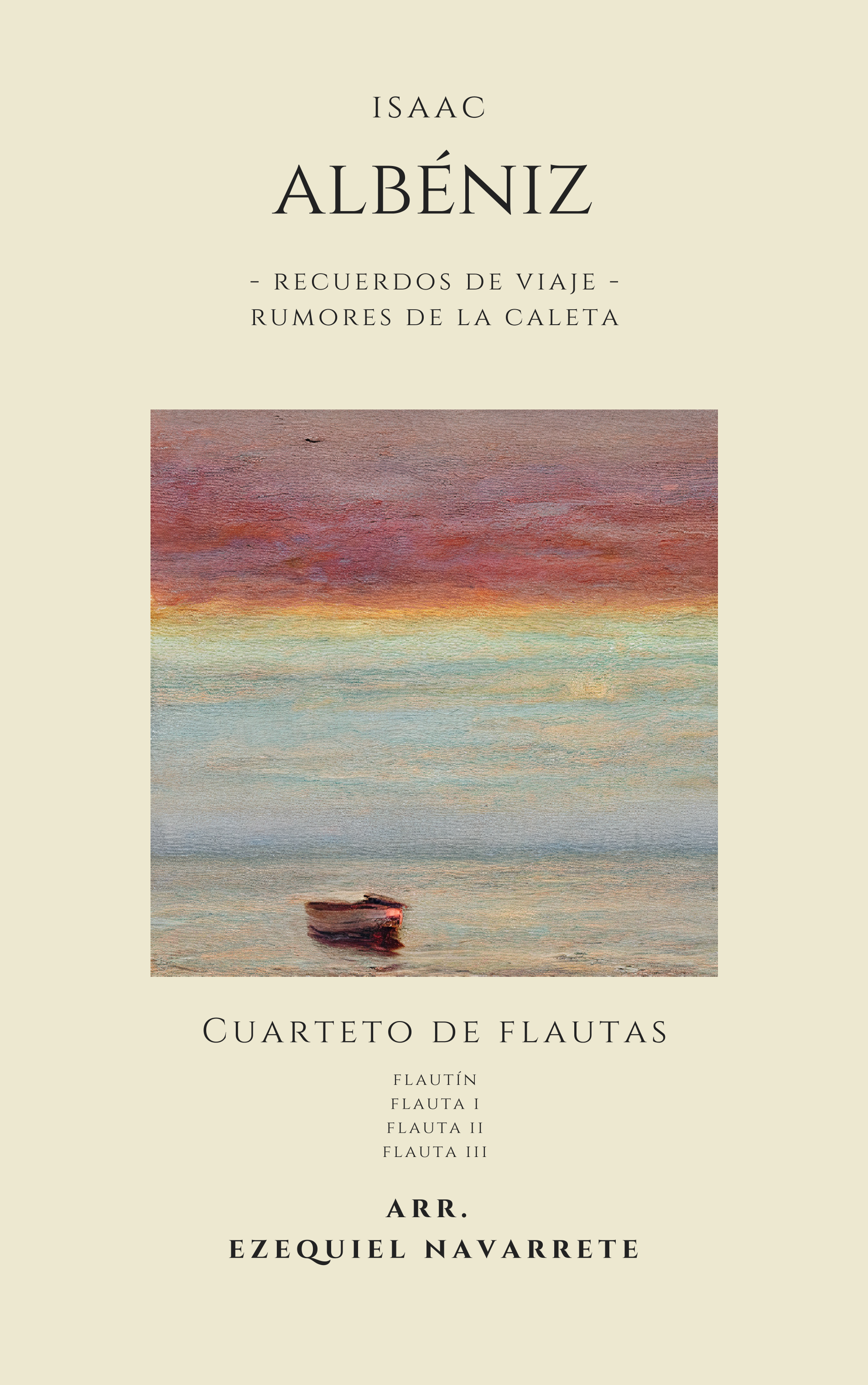 Rumores de la caleta (arr. Ezequiel Navarrete) por Isaac Albéniz ...