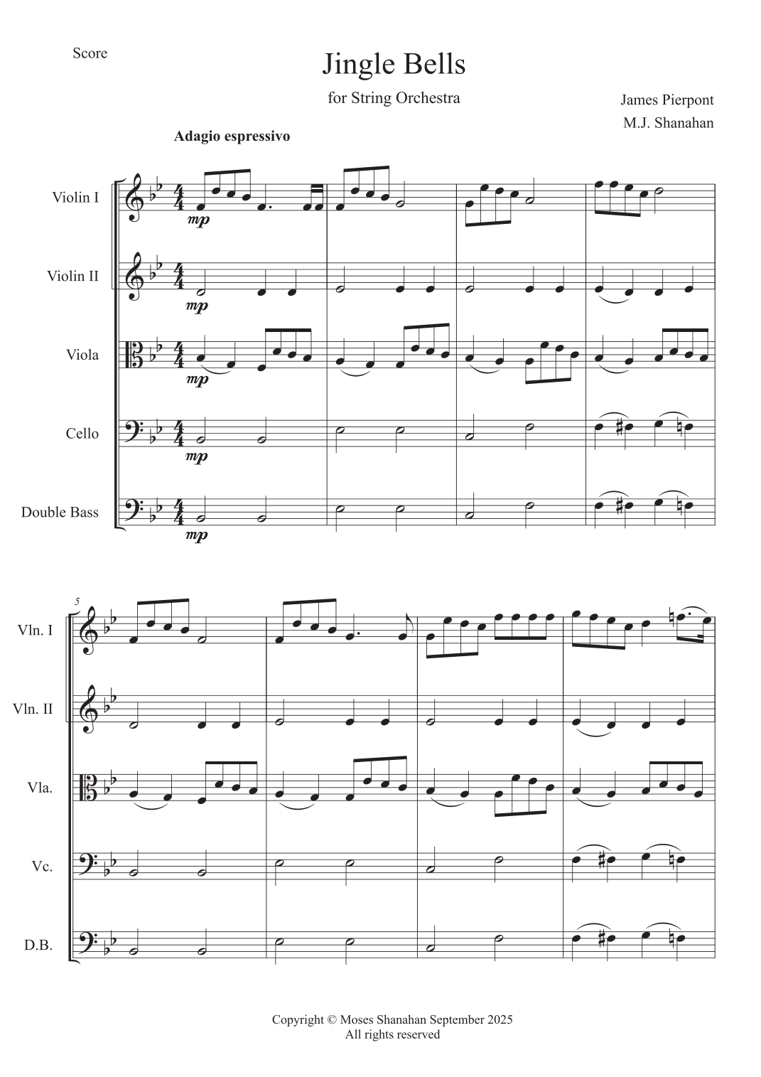 Jingle Bells - The Most Beautiful Arrangement of the World's Most ...