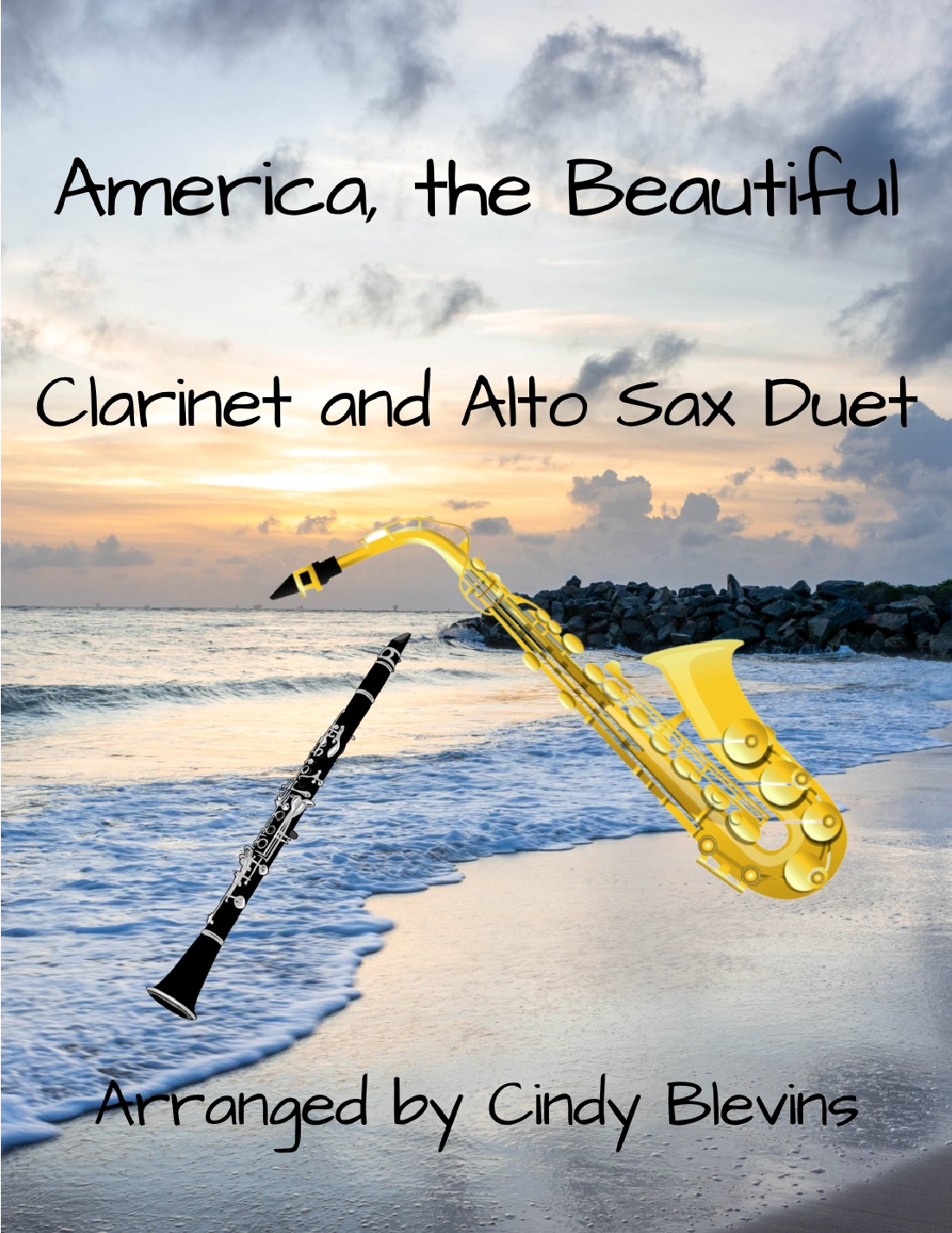 America, the Beautiful, for Clarinet and Alto Sax (arr. Cindy Blevins ...