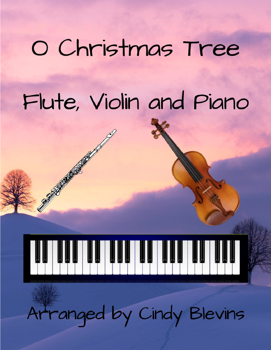 O Christmas Tree, for Flute, Violin and Piano (arr. Cindy Blevins) by ...