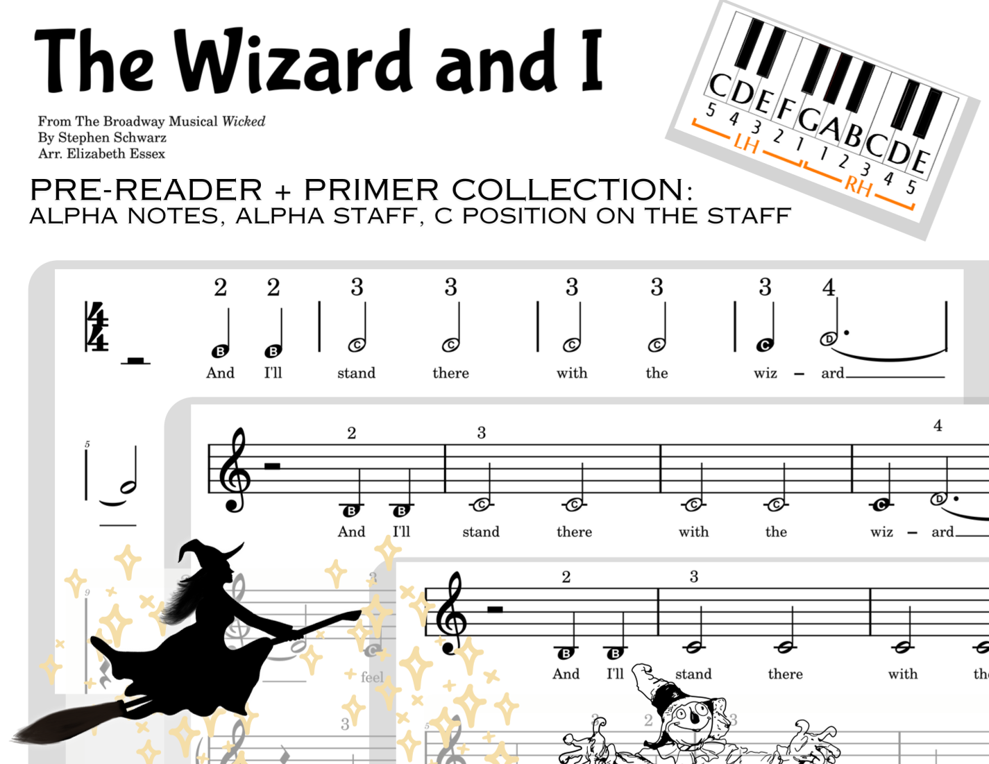 The Wizard And I (arr. Elizabeth Essex) by Stephen Schwartz Sheet Music ...