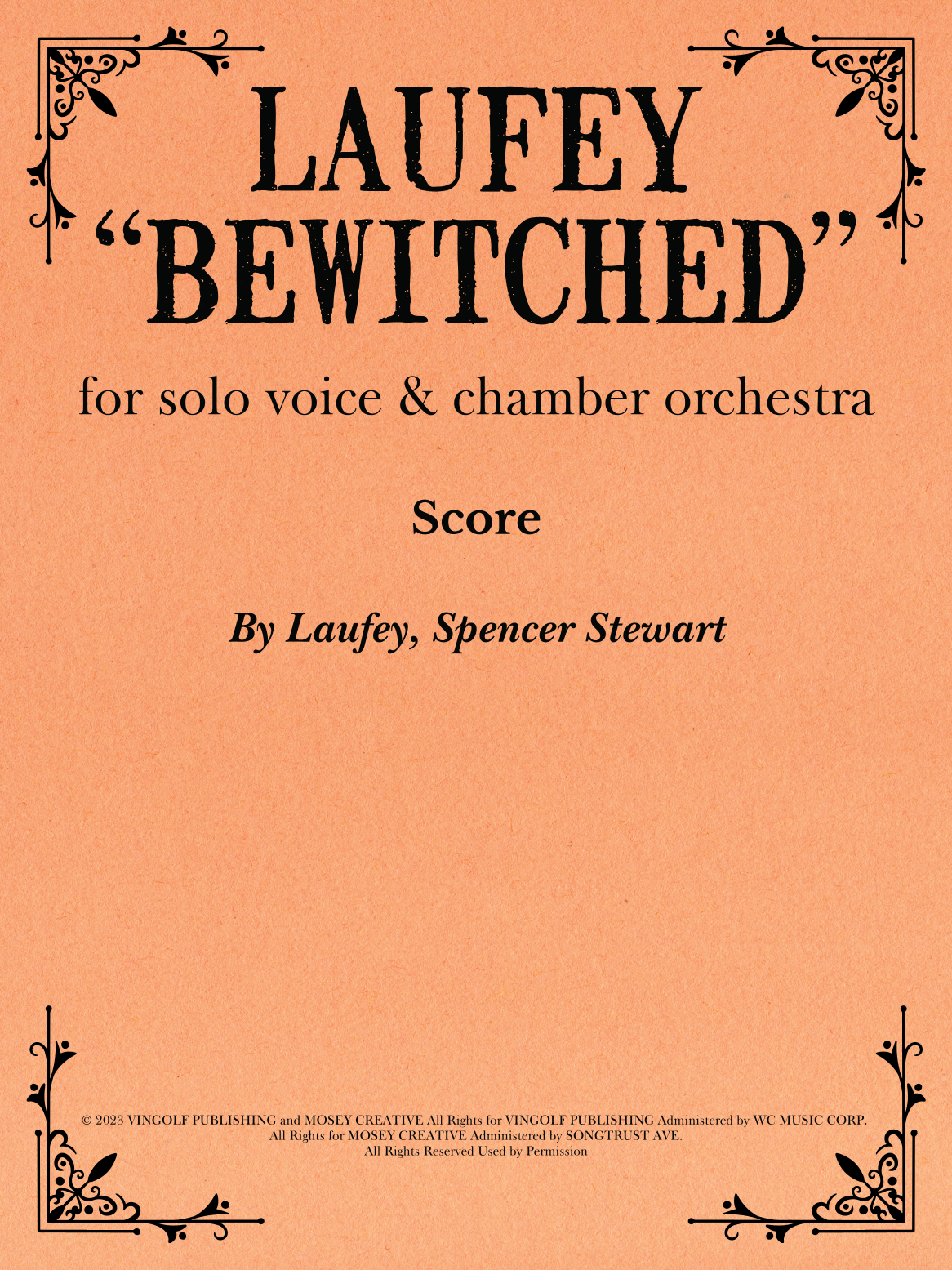 Bewitched (arr. Isaiah Castro) by Laufey Sheet Music for Chamber Group ...