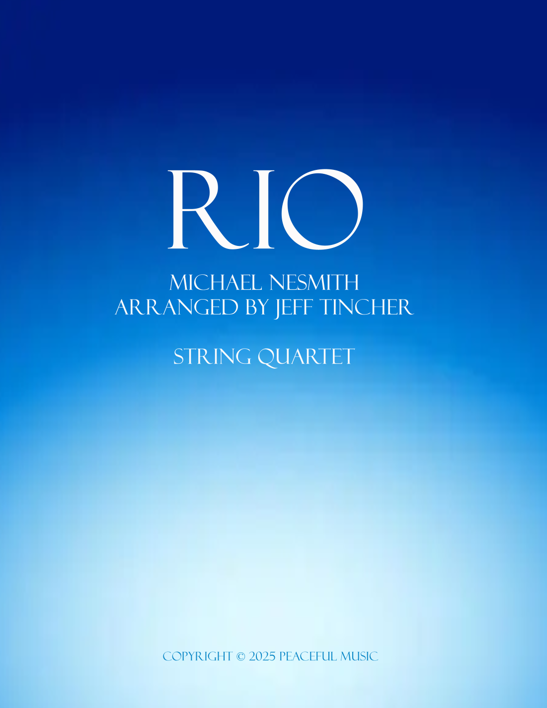 Rio (arr. Jeff Tincher) by Michael Nesmith Sheet Music for String ...