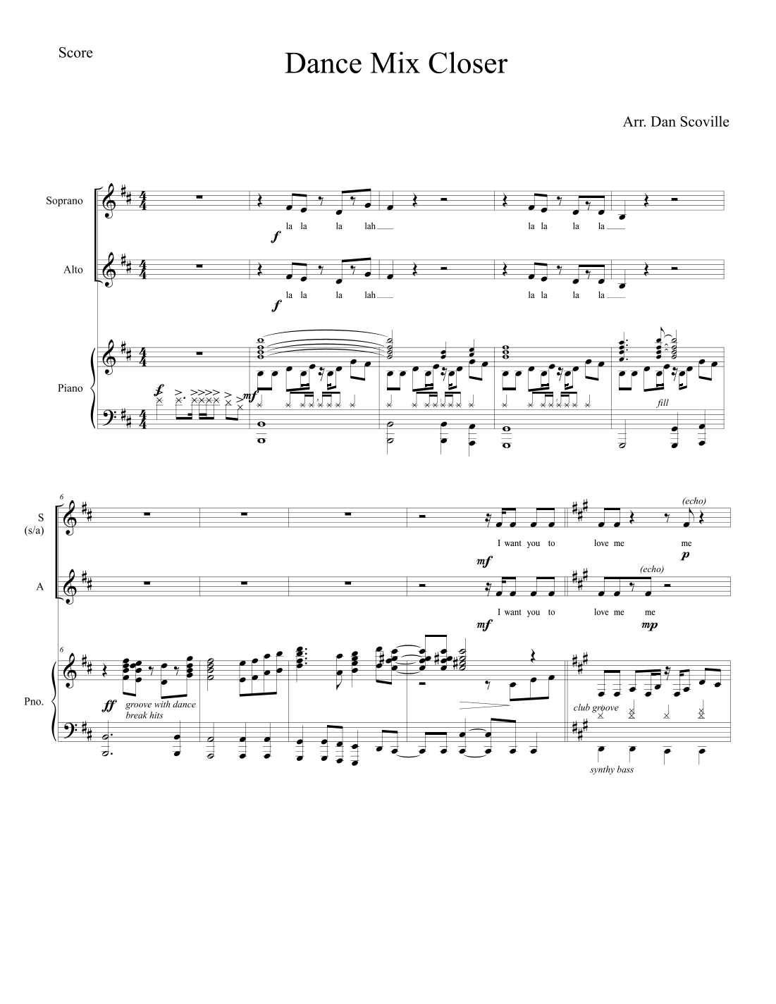 Medley: Only Girl (In The World) with Touch Me and On The Floor (arr ...