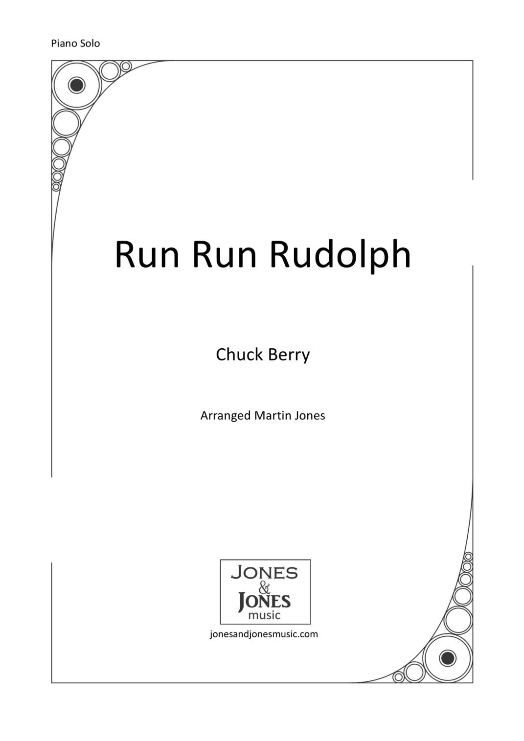 Run Run Rudolph ) by Marvin Brody Sheet Music for Piano Solo (arr ...