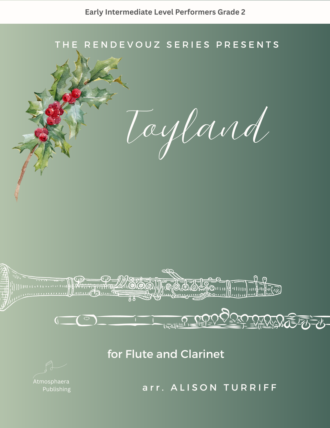 Toyland for flute and clarinet (arr. Alison Turriff) par Victor Herbert ...