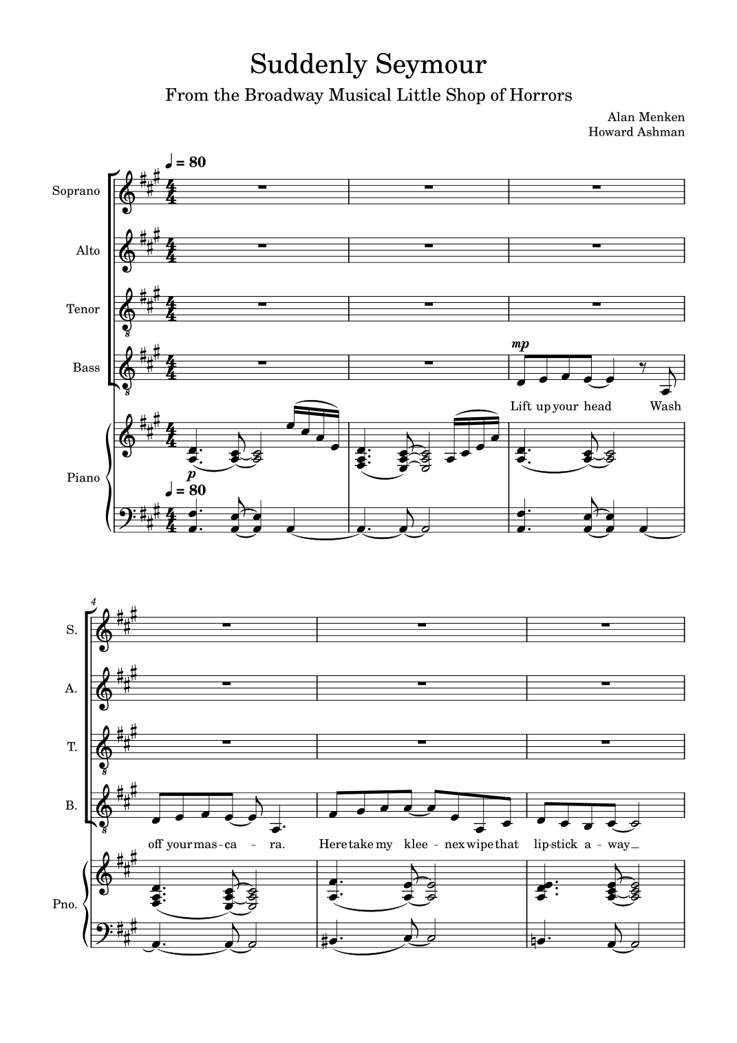 Suddenly Seymour (arr. Matthew Shallicker) by Jennifer Leigh Warren ...