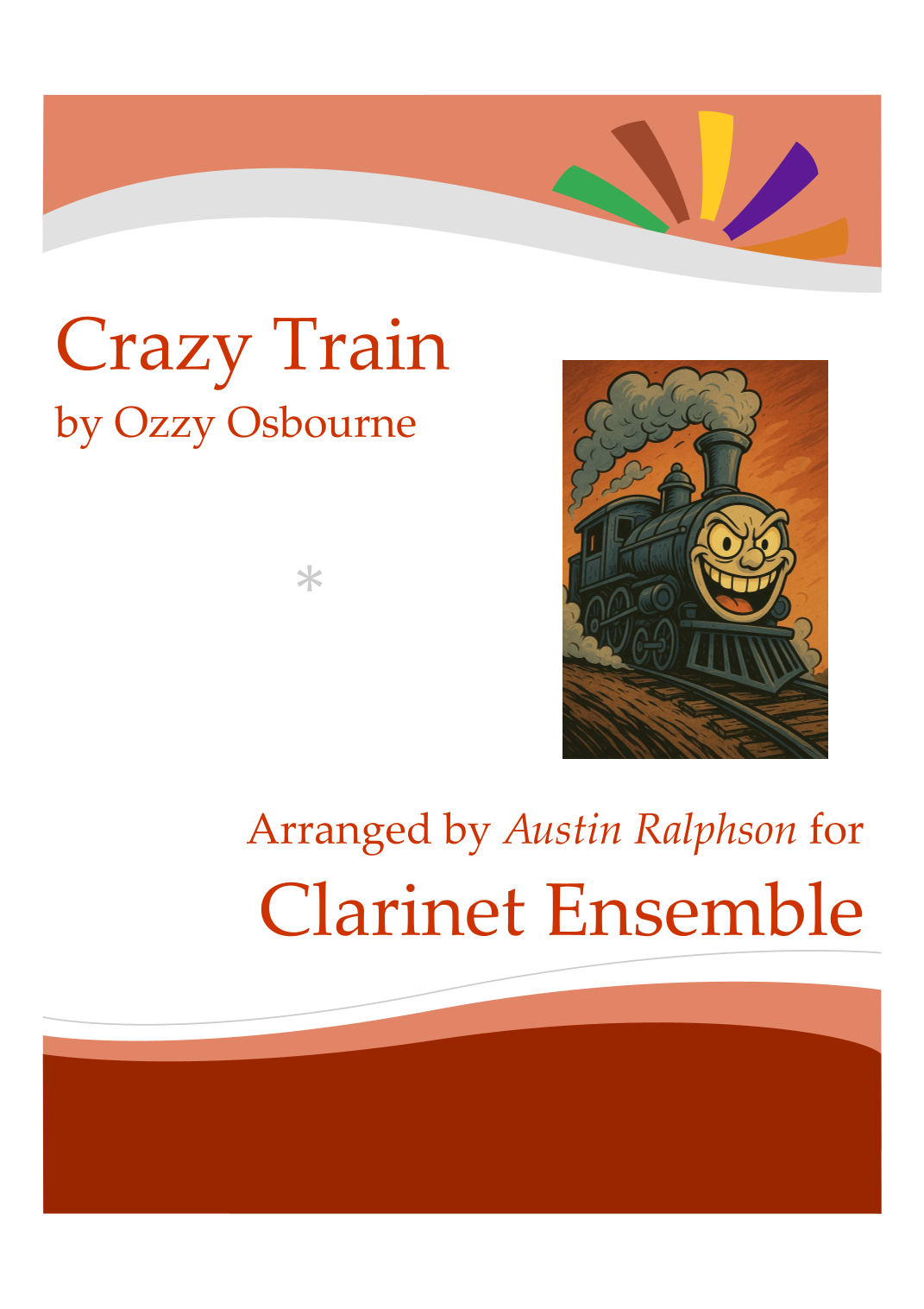 Crazy Train (arr. Austin Ralphson) by Ozzy Osbourne Sheet Music for ...