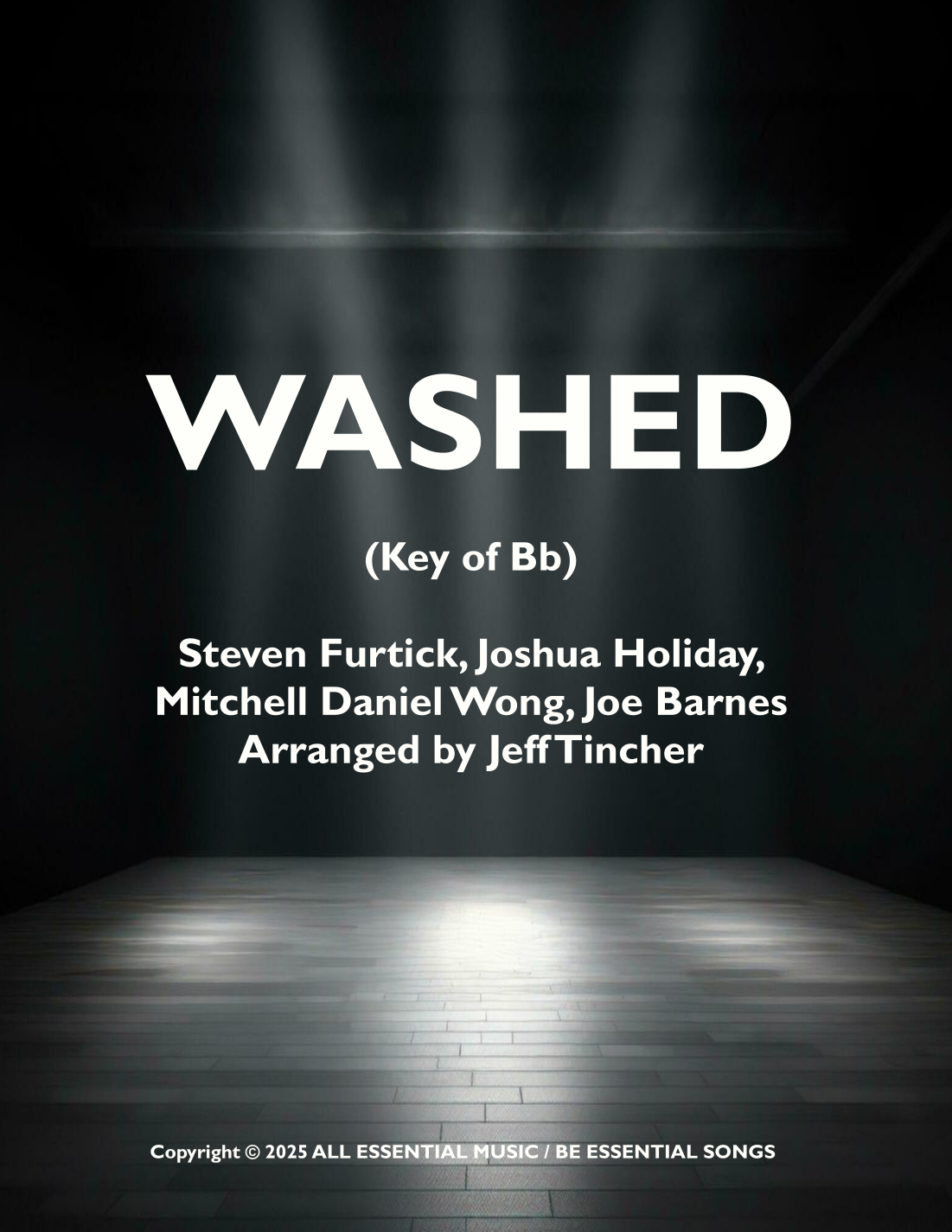 Washed (arr. Jeff Tincher) by ELEVATION RHYTHM Sheet Music for Piano ...