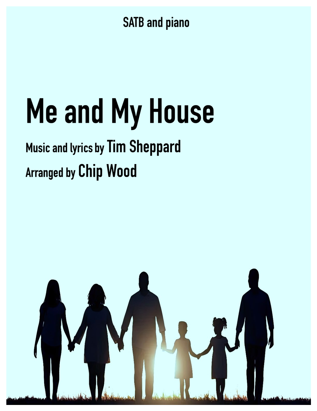 Me And My House (arr. Chip Wood) por Tim Sheppard Partituras para SATB ...