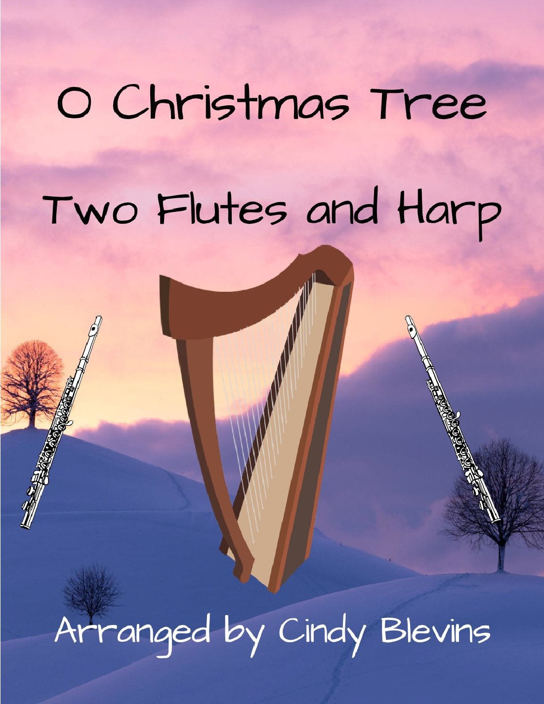 O Christmas Tree, for Two Flutes and Harp (arr. Cindy Blevins) by ...
