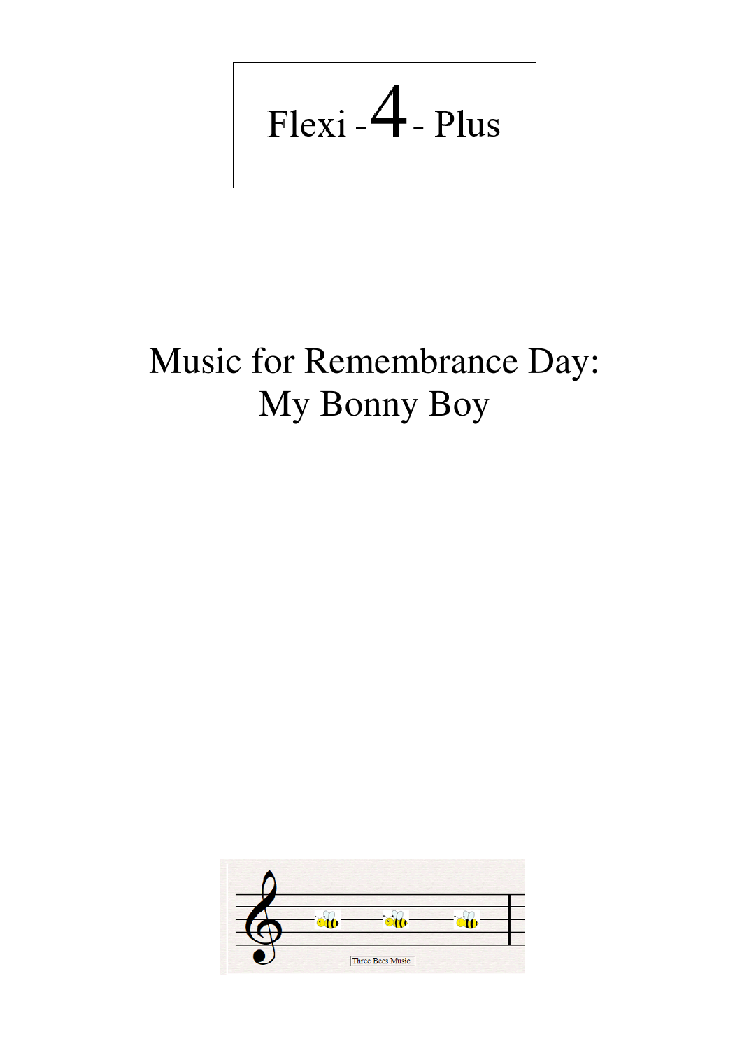 Music for Remembrance Day: "My Bonny Boy" (arr. Harry Cook) by Trad ...