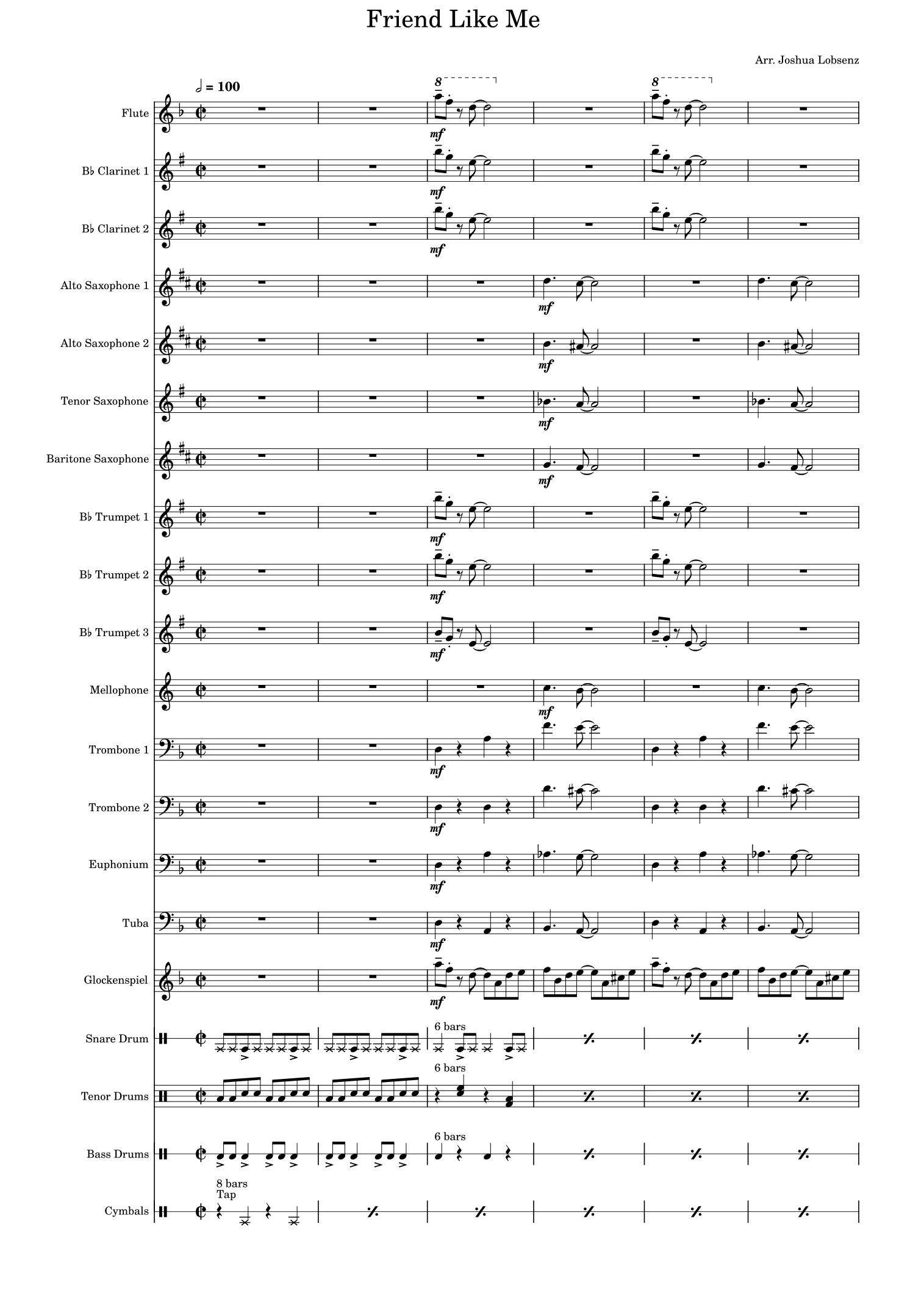 Friend Like Me (arr. Joshua Lobsenz) by Howard Ashman Sheet Music for ...
