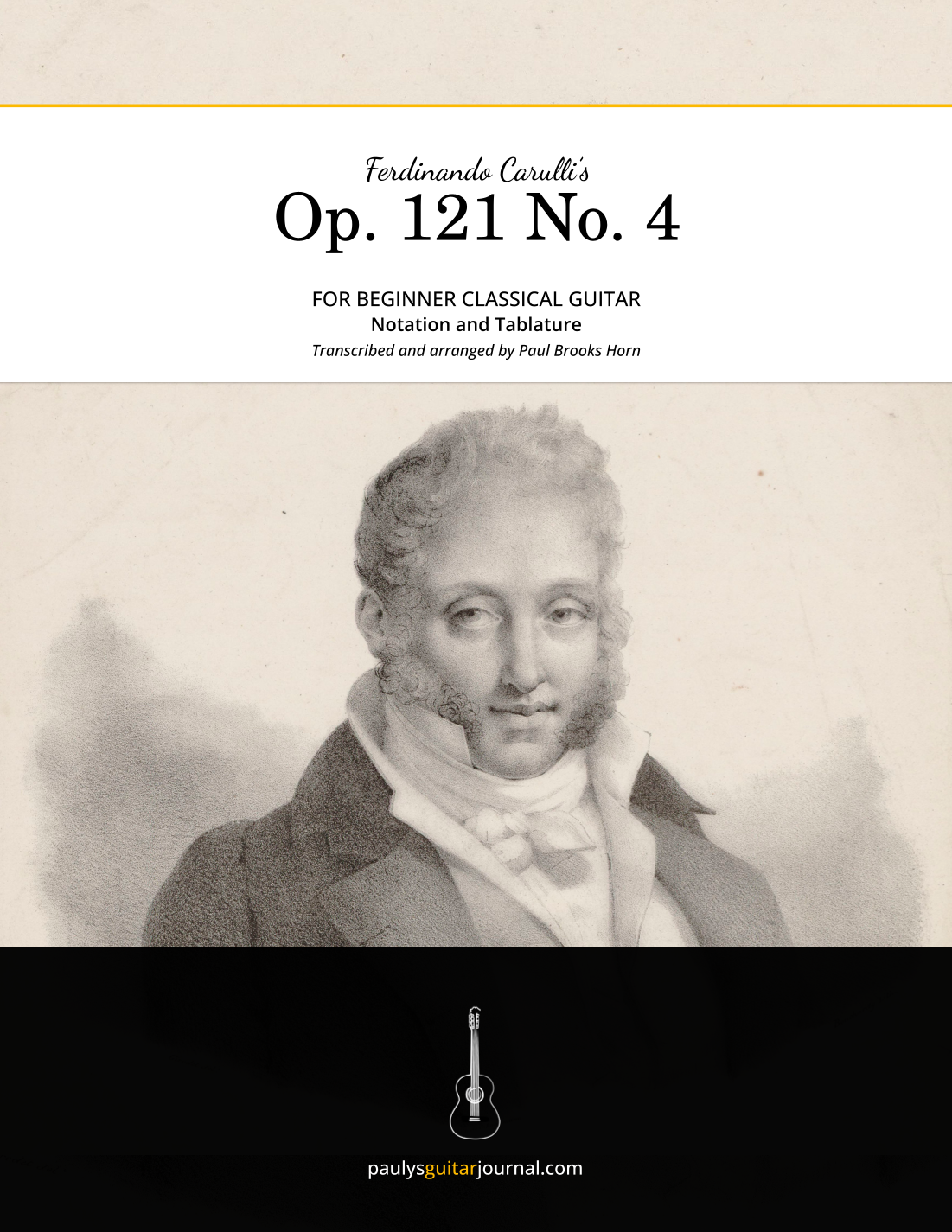 Carulli Op. 121 No. 4 (arr. Paul Brooks Horn) Sheet Music | Ferdinando ...