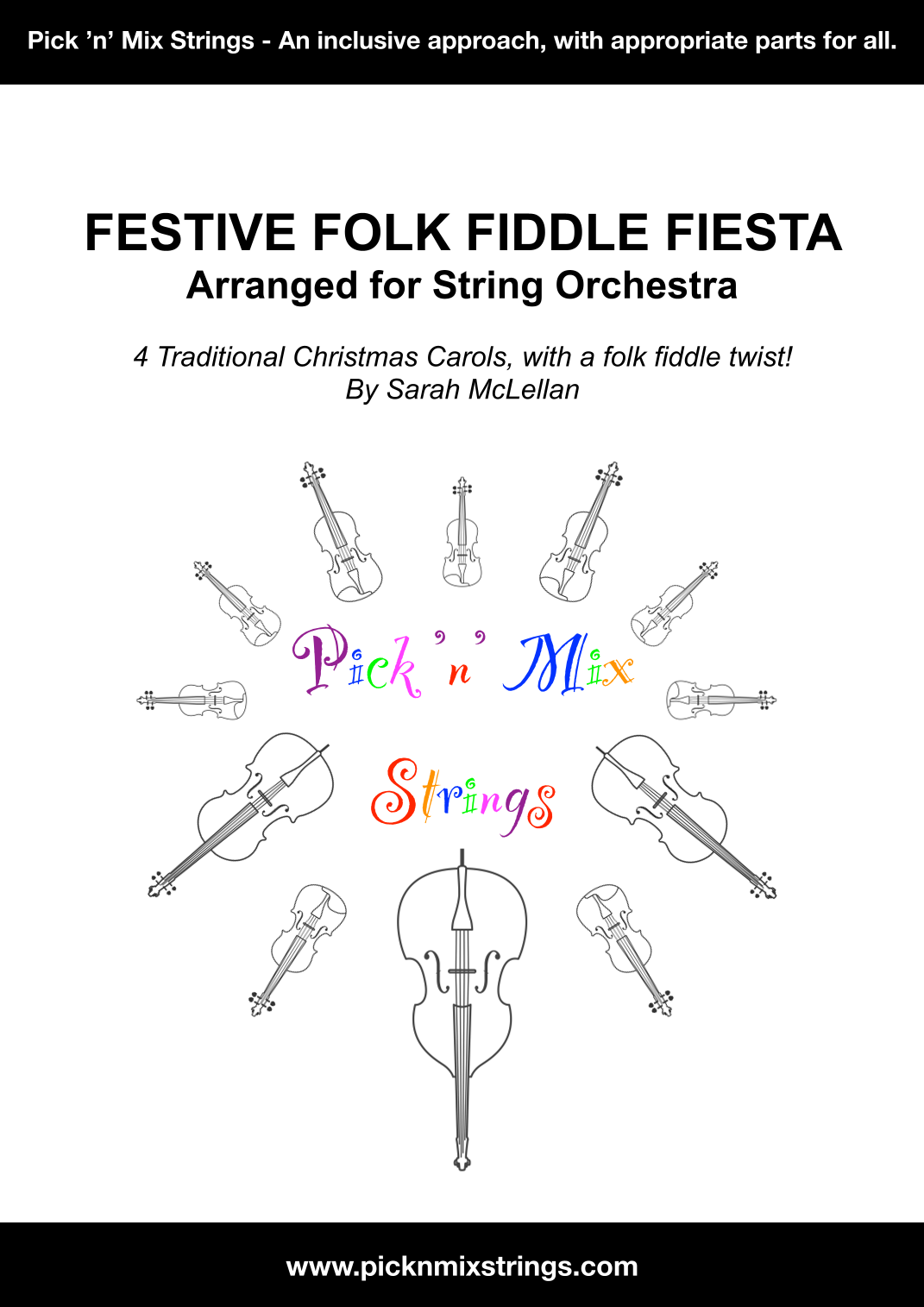 Festive Folk Fiddle Fiesta - for Multi-Level String Orchestra (arr ...