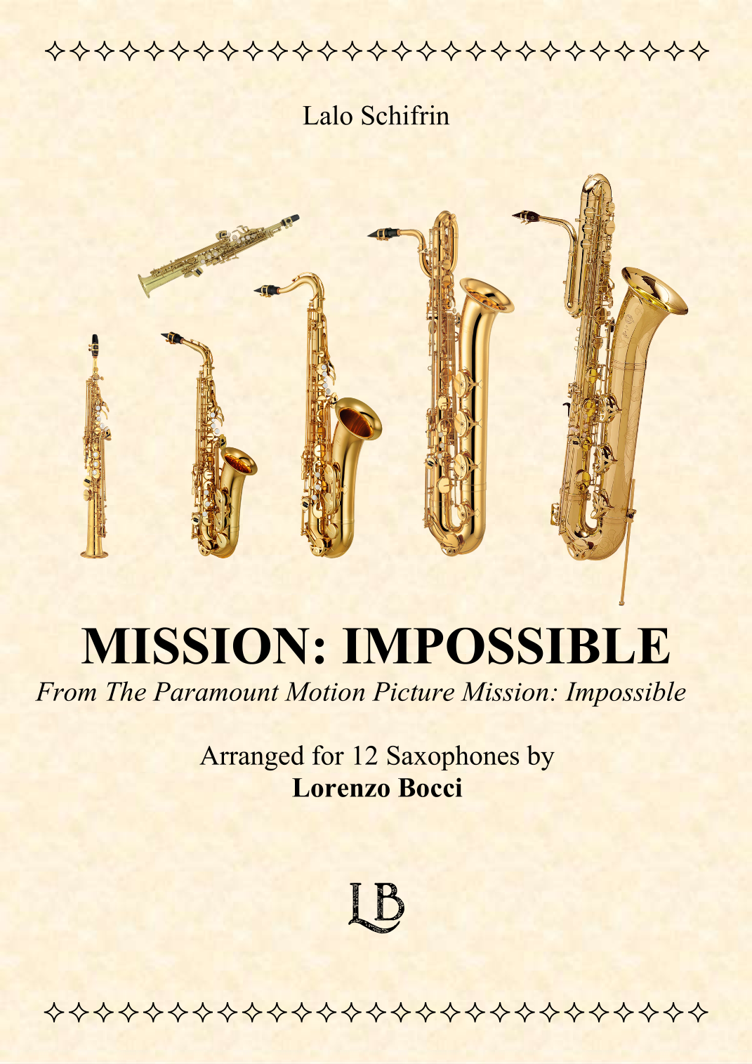 Mission: Impossible Theme (arr. Lorenzo Bocci) by Adam Clayton And ...