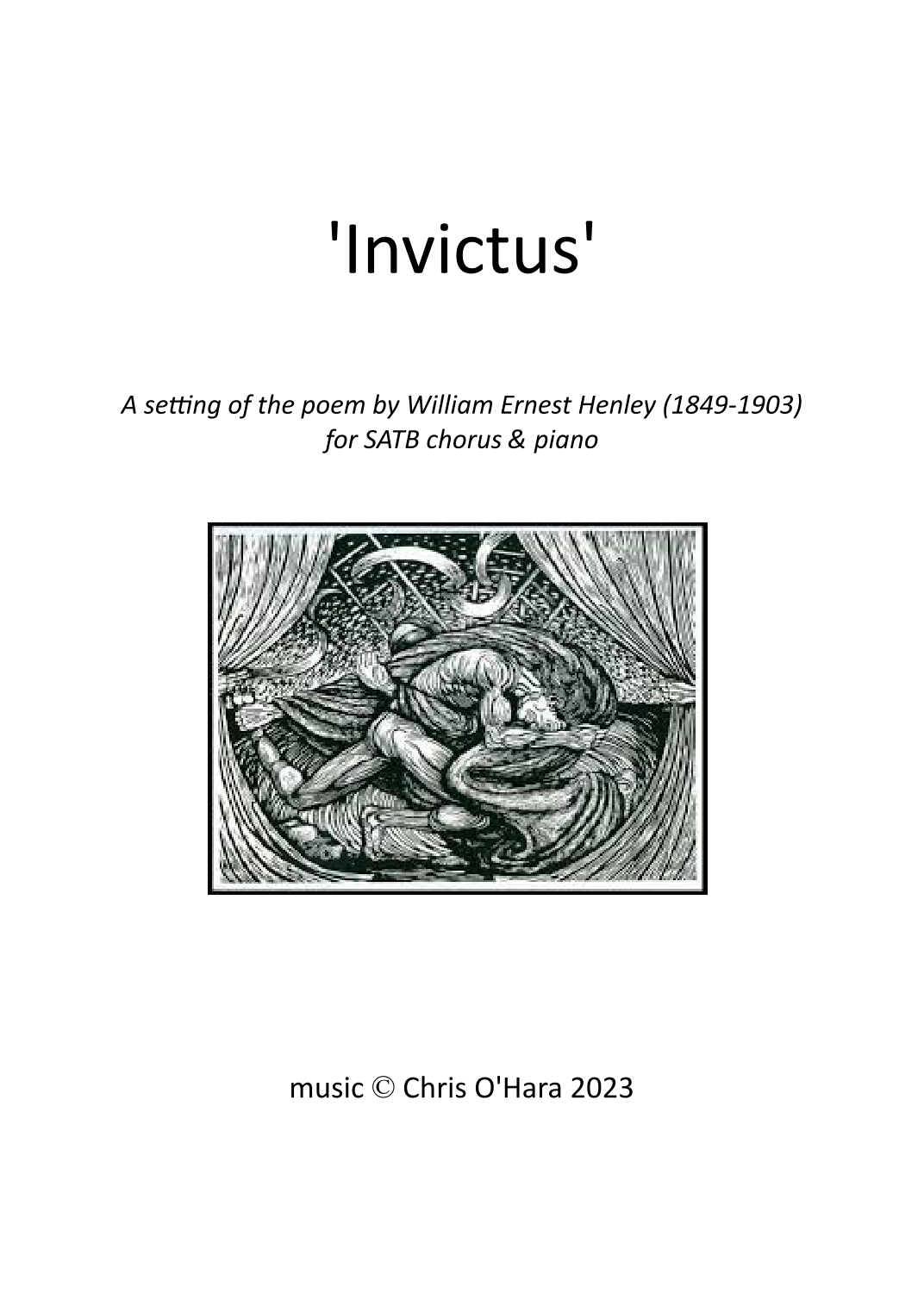 Invictus Sheet Music | Chris O'Hara | SATB Choir