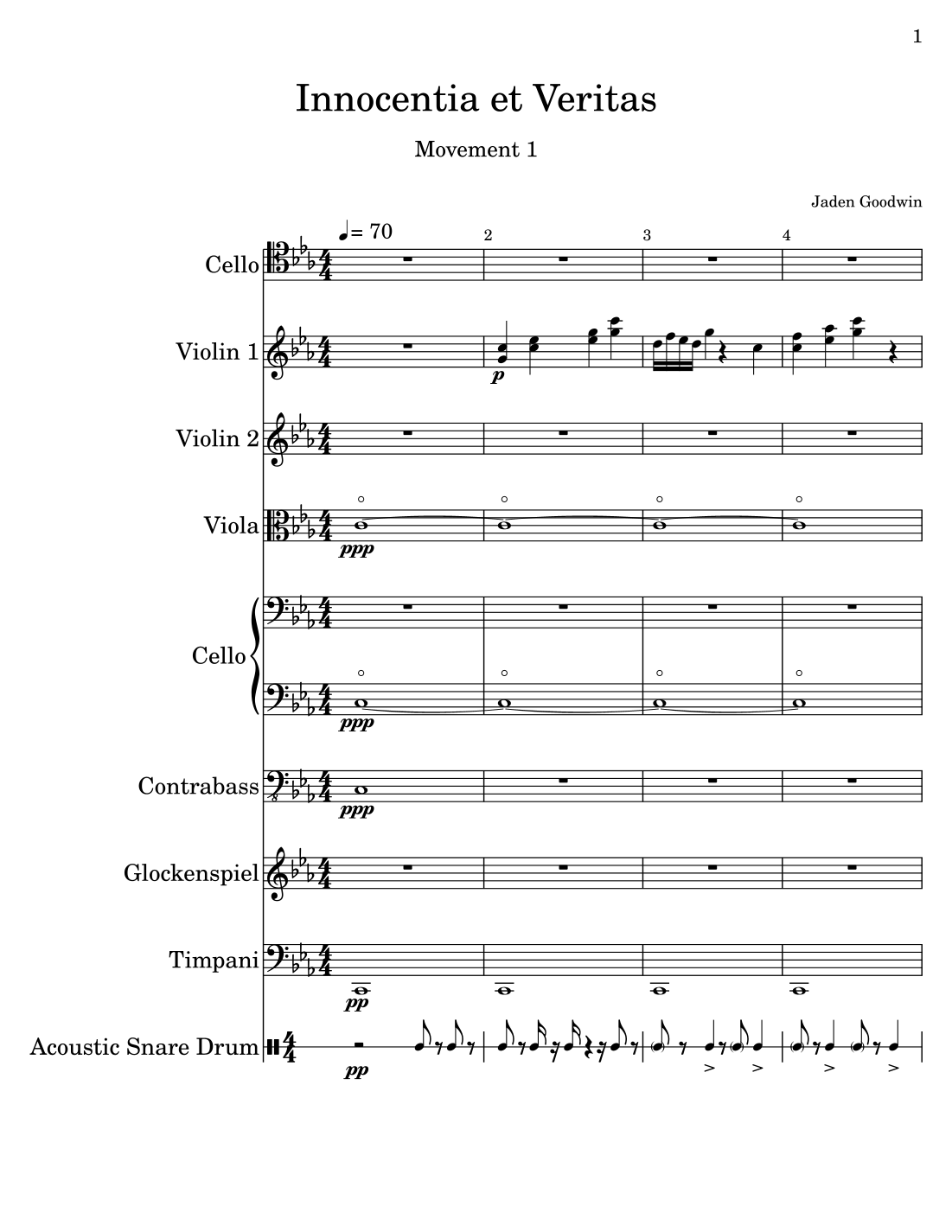 Martyrium Iustitiae-Movement I: Innocentia et Veritas by Jaden goodwin ...