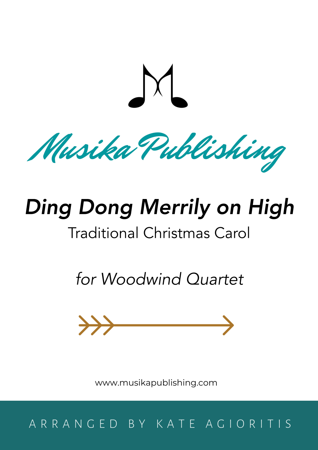 Ding Dong Merrily On High | Woodwind Quartet (arr. Kate Agioritis) by ...