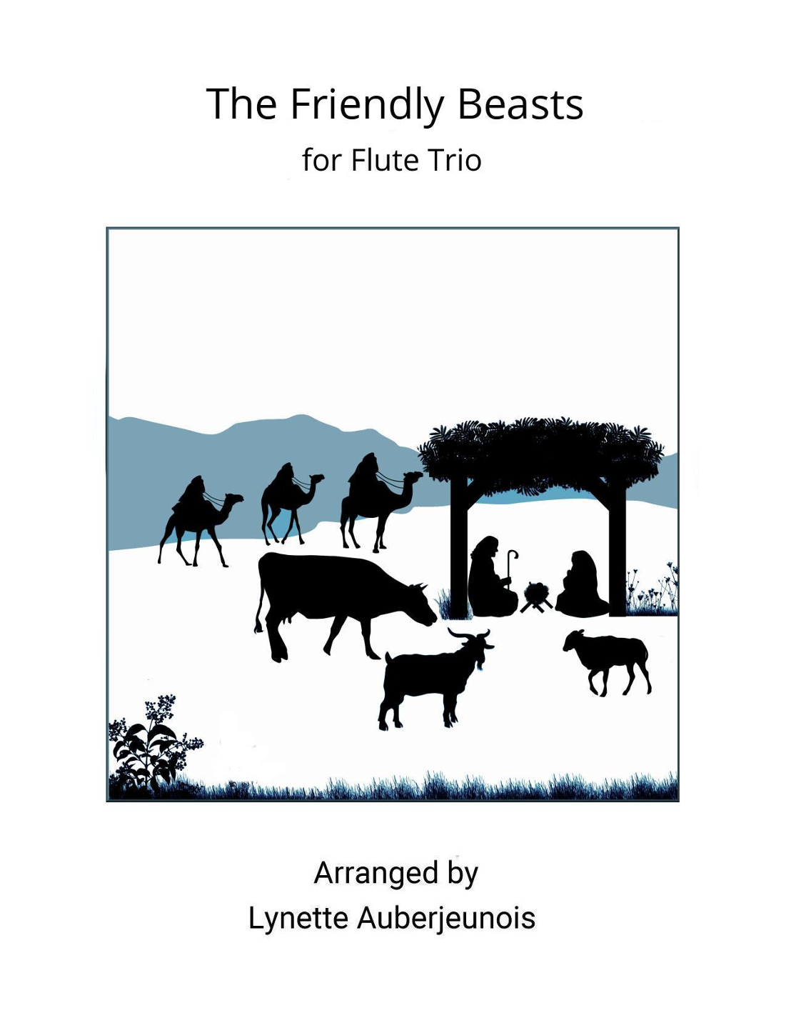 THE FRIENDLY BEASTS - FLUTE TRIO PAR TRADITIONAL PARTITIONS POUR ...