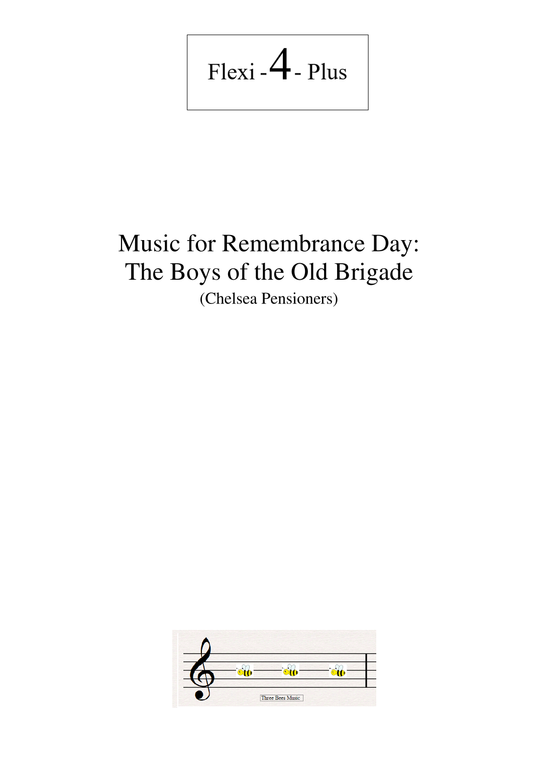 Music for Remembrance Day: The Boys of the Old Brigade (arr. Harry Cook ...