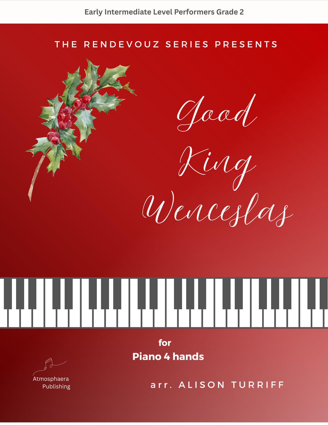 Good King Wenceslas for piano duet (1 piano, 4 hands) (arr. Alison ...