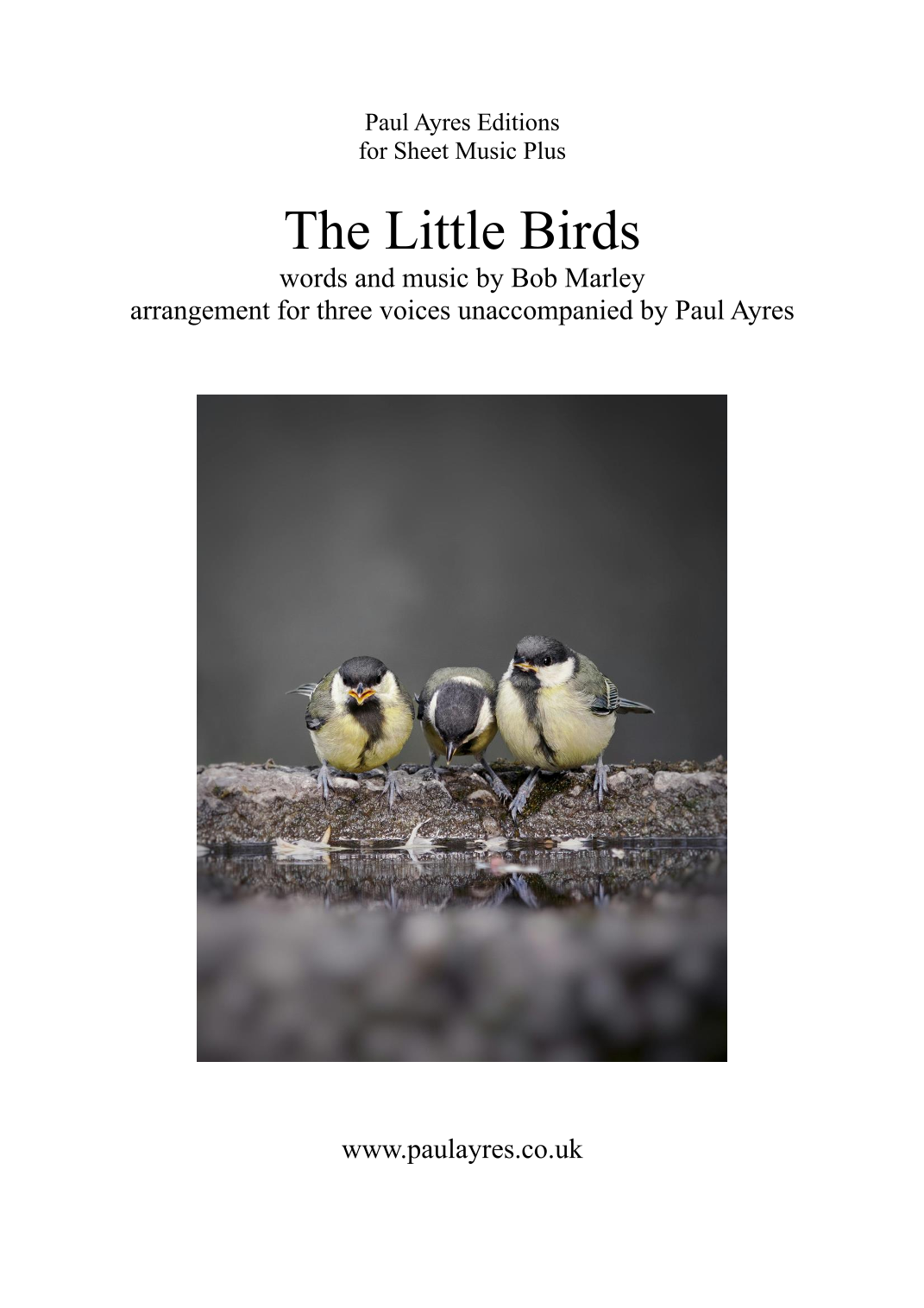 Three Little Birds (arr. Paul Ayres) by Bob Marley Sheet Music for SSA ...