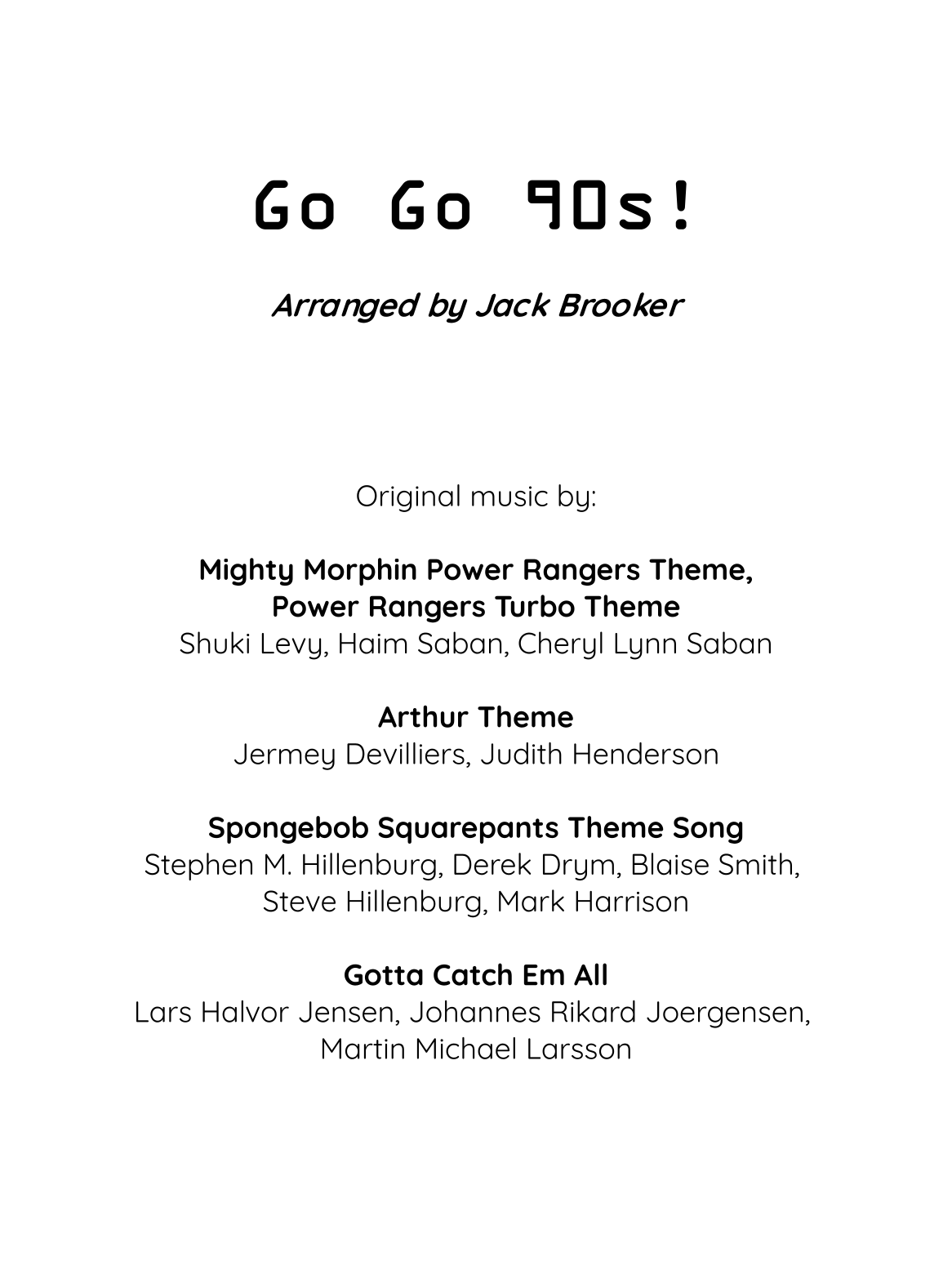 Medley: Mighty Morphin Power Rangers Opening Theme with Power Rangers ...