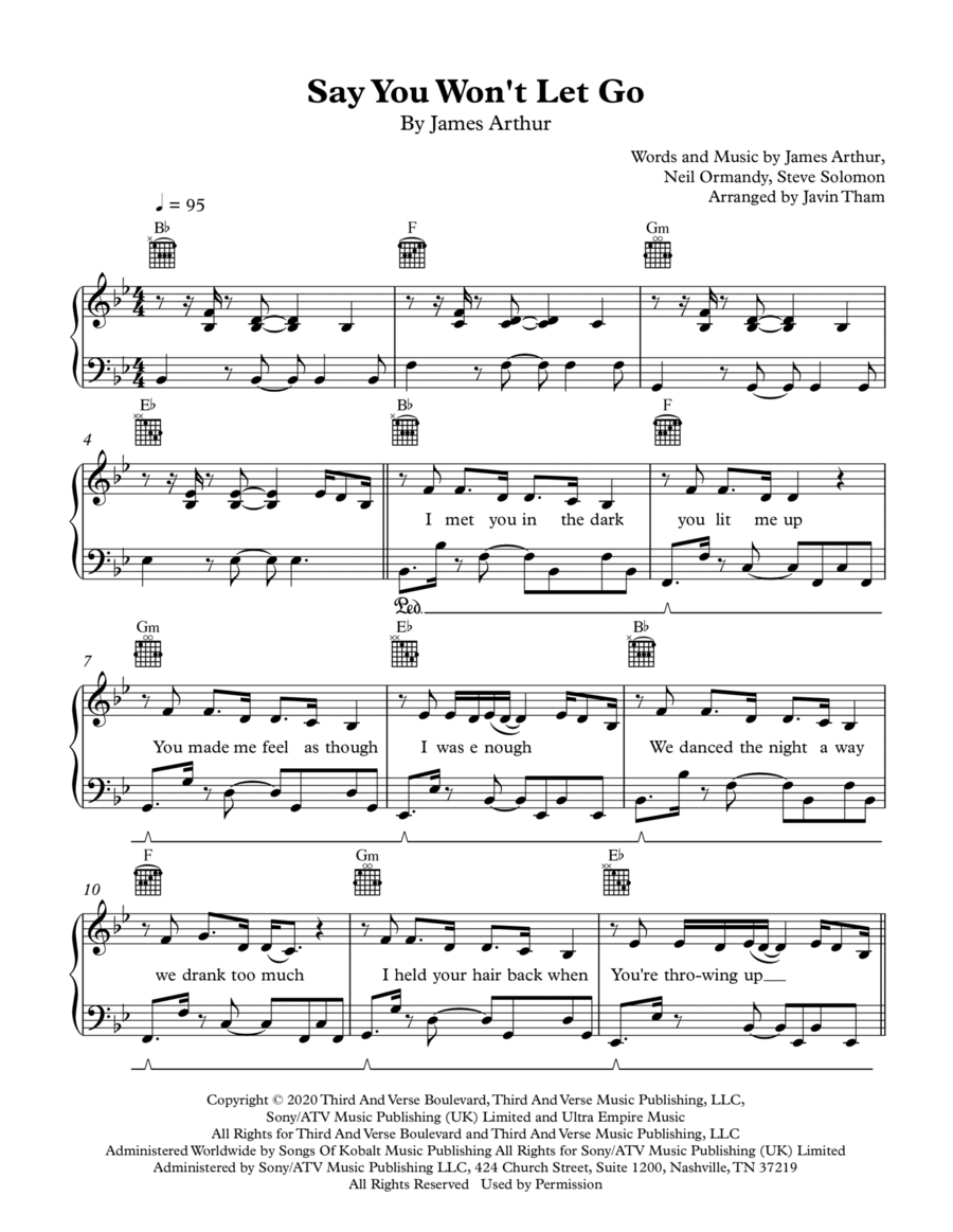 Say You Won t Let Go arr Javin Tham Sheet Music James Arthur say-you-won-t-let-go-arr-javin-tham-sheet-music-james-arthur