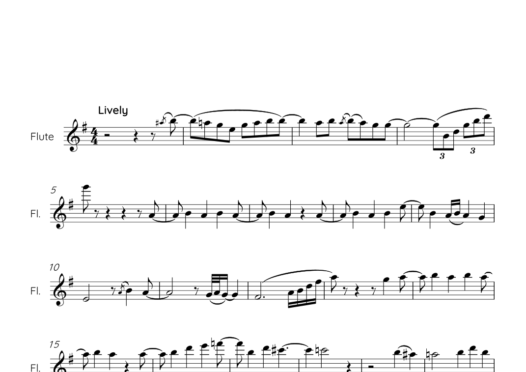 Falling Behind - Laufey - Flute (arr. Gretel Auty) by Laufey Sheet Music for Flute Solo at Sheet ...