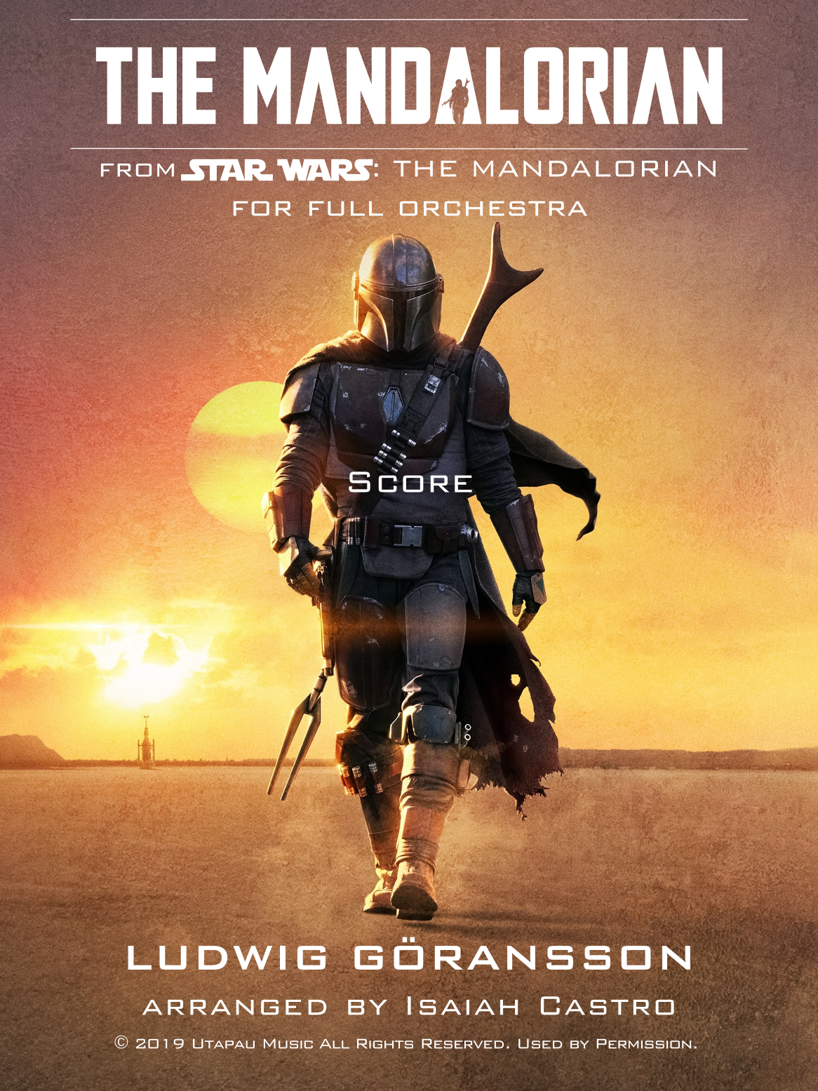 The Mandalorian (orchestral Version) (arr. Isaiah Castro) by Ludwig ...