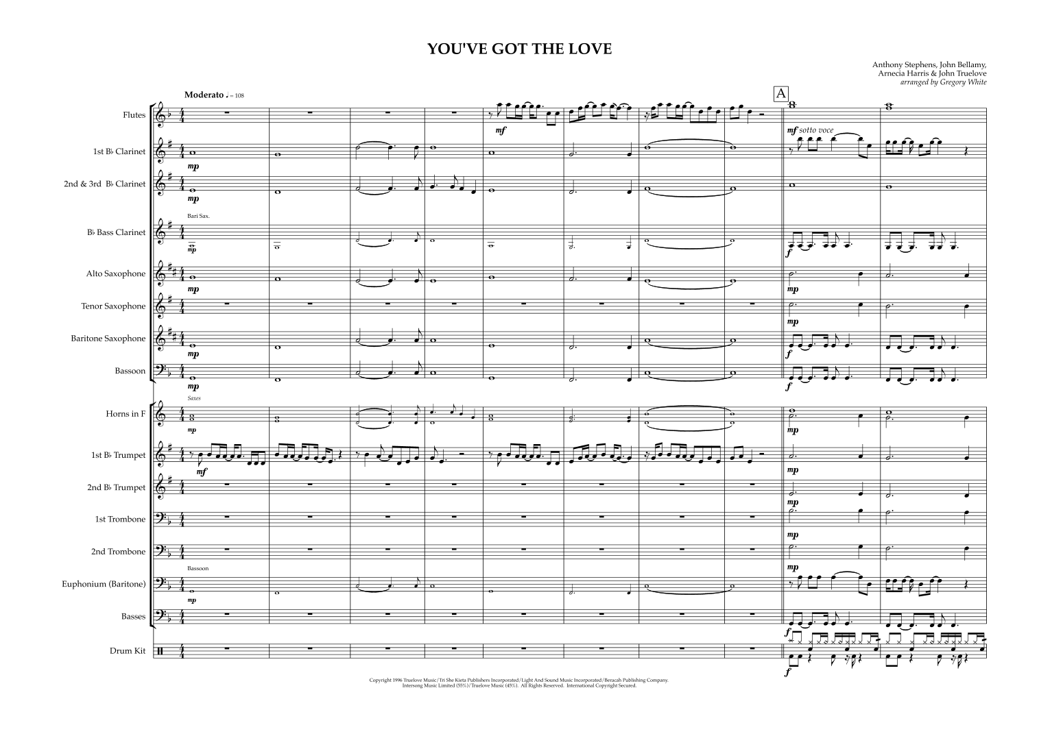 You Got The Love (arr. Gregory White) by Florence And The Machine Sheet ...