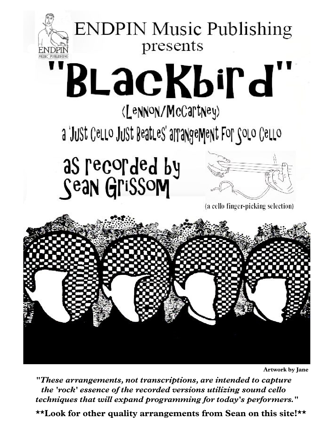 Blackbird (arr. Sean Grissom dba ENDPIN Music Publishing) by The ...